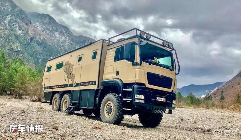 超豪华MAN卡6X6房车，售价近800万比房子还贵_易车