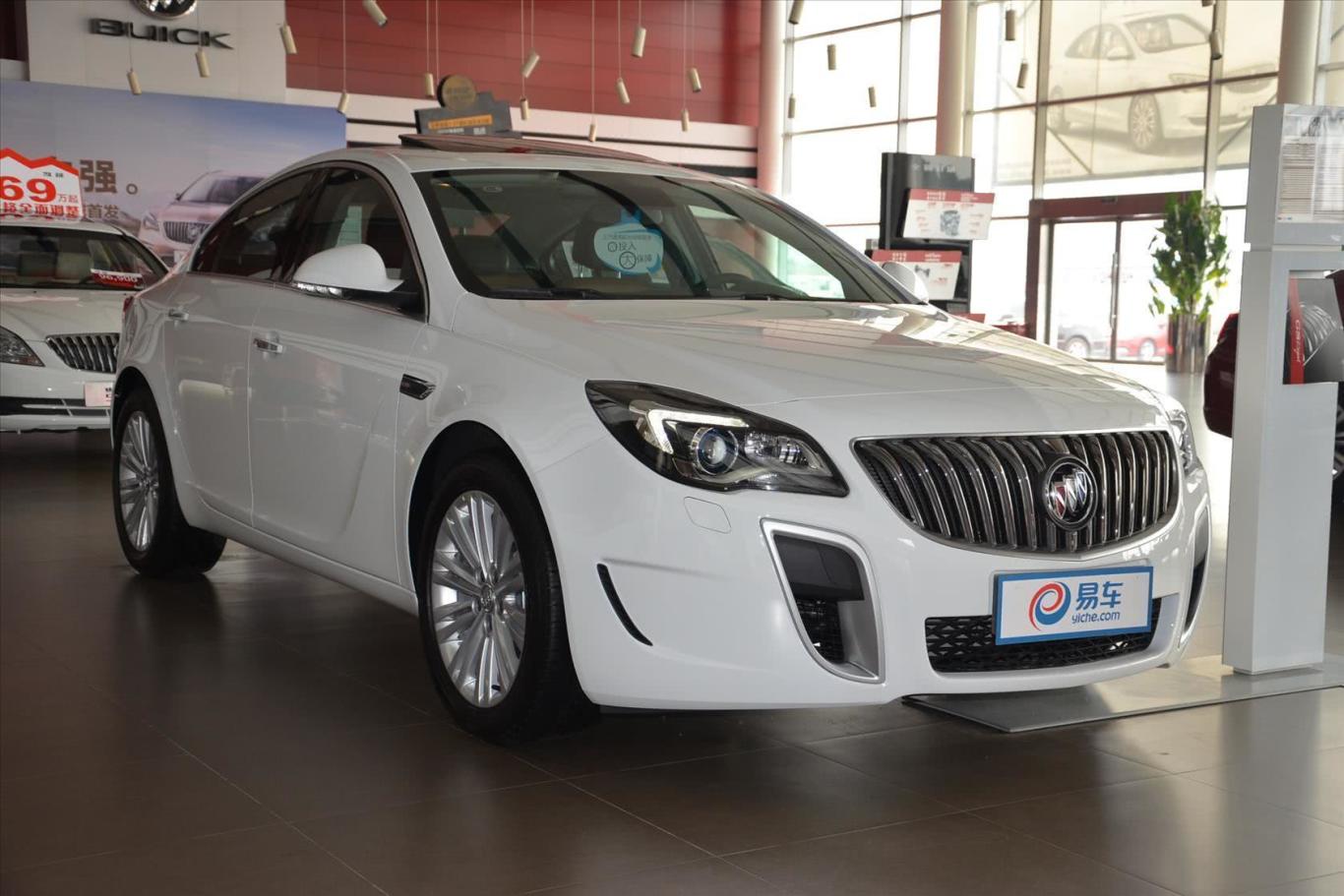 【君威GS 2.0T 手自一体 豪情运动版侧前45度车头向右水平图片-汽车图片大全】-易车