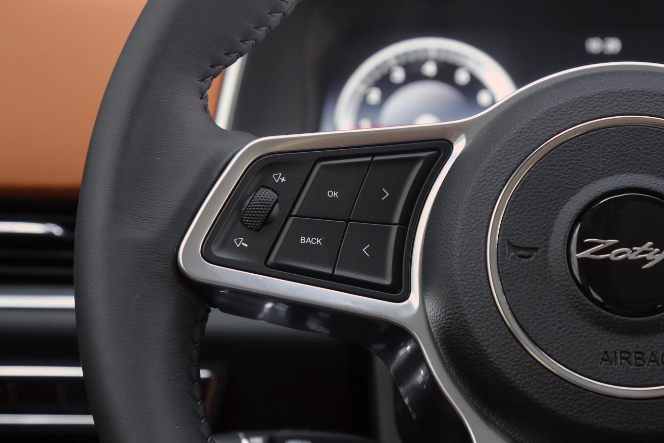 【众泰T600 Coupe1.5T 手自一体 旗舰版左侧方向盘功能按键图片-汽车图片大全】-易车