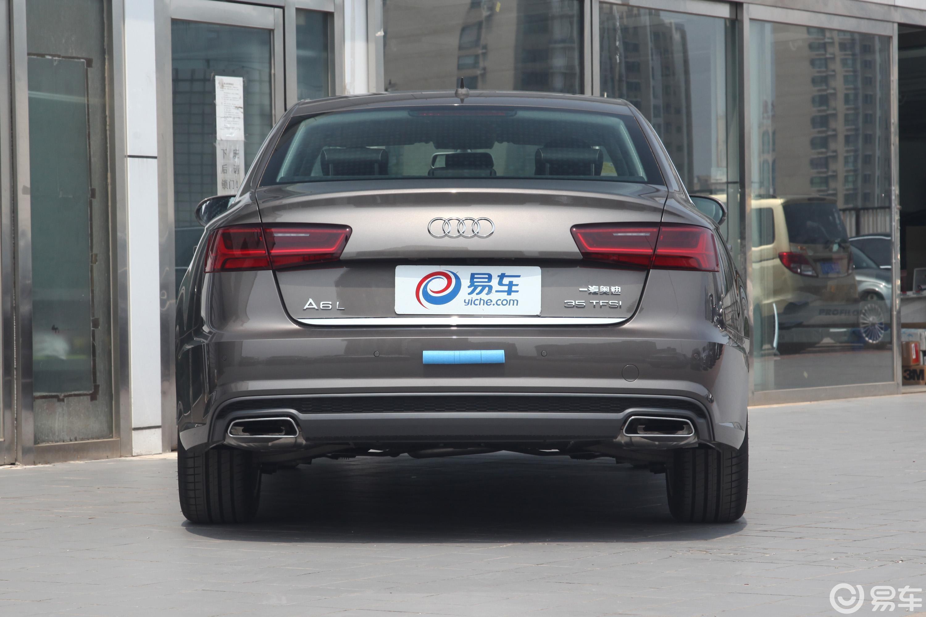 【奥迪A6L30周年纪念版 35 TFSI 时尚版正后水平图片-汽车图片大全】-易车