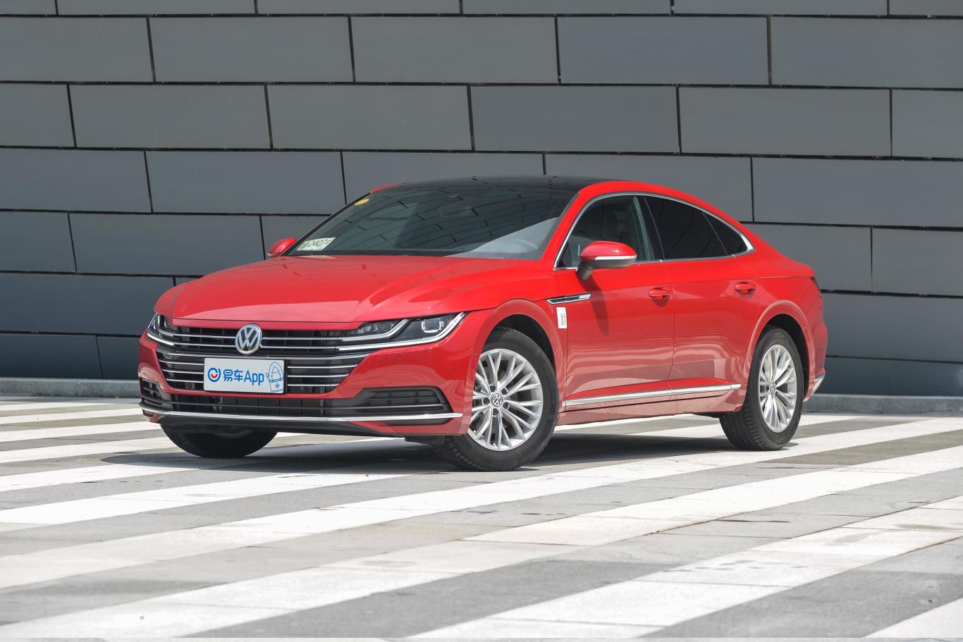 【一汽-大众CC380TSI 双离合 魅颜版 国VI侧前45度车头向左水平图片-汽车图片大全】-易车