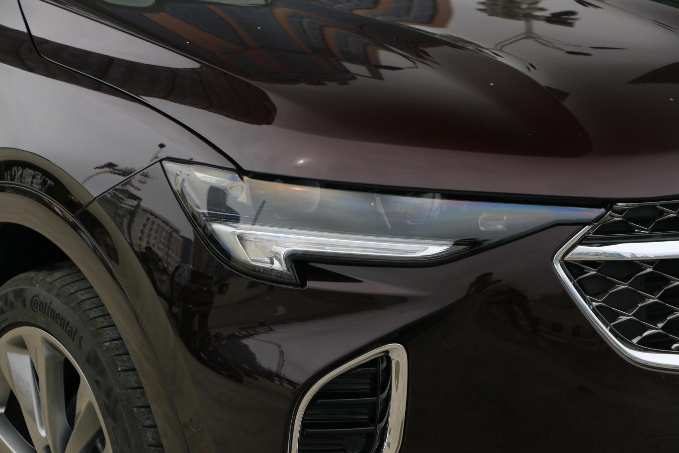 【昂科威昂科威S 652T 四驱 艾维亚大灯侧45度俯拍图片-汽车图片大全】-易车