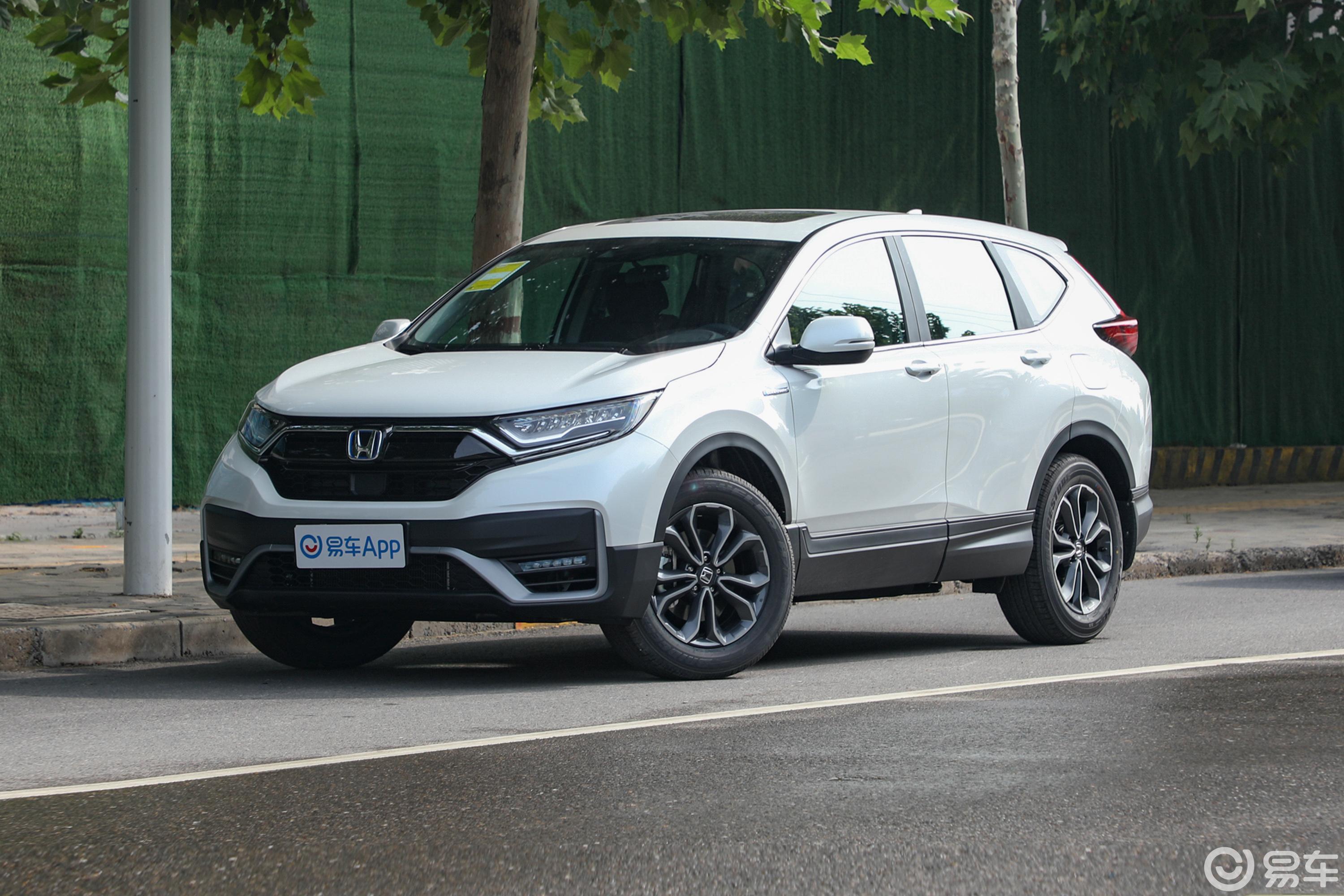 【本田CR-V锐·混动 2.0L 两驱 净行版侧前45度车头向左水平图片-汽车图片大全】-易车