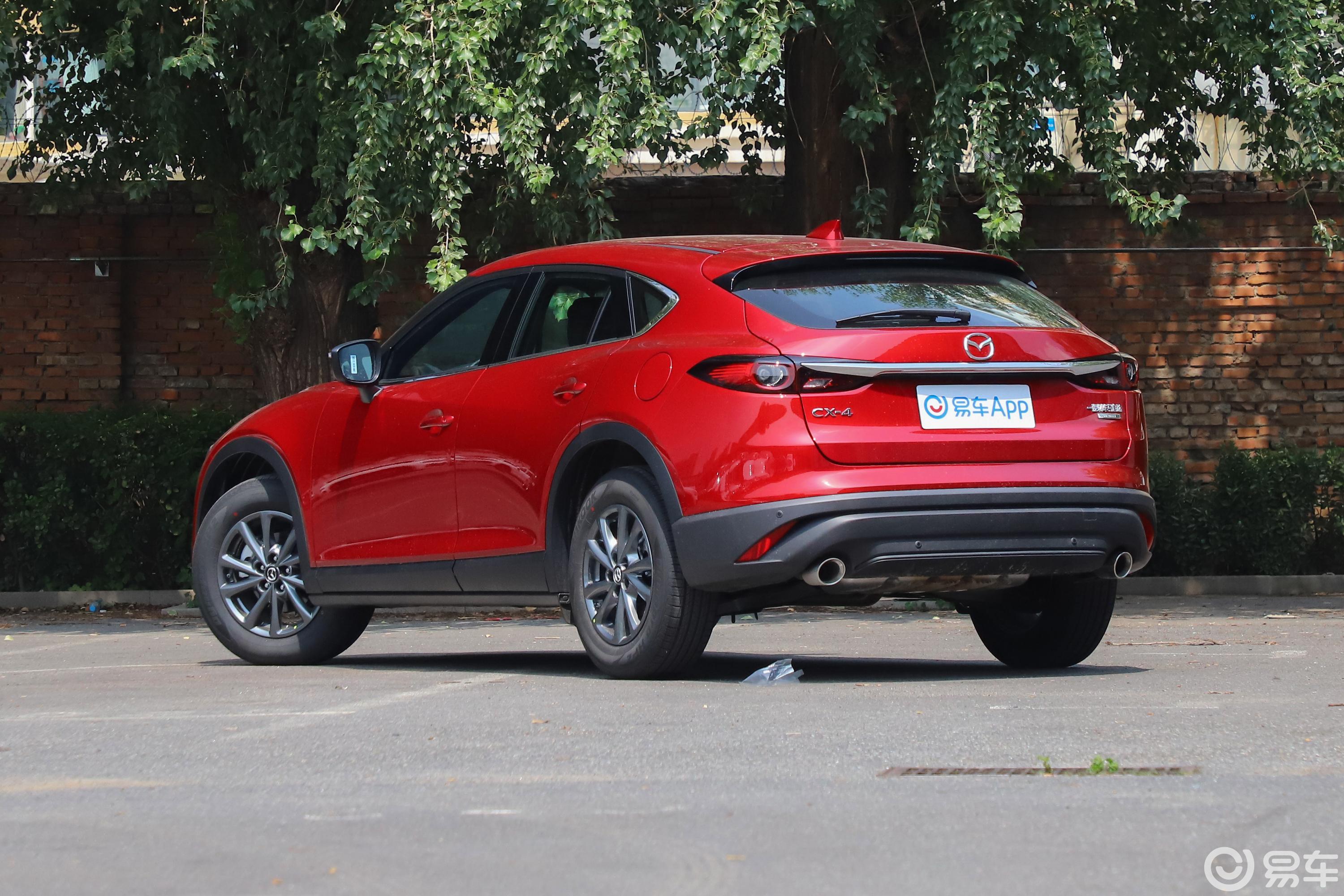 【马自达CX-42.0L 手自一体 两驱 蓝天探索版侧后45度车头向左水平图片-汽车图片大全】-易车