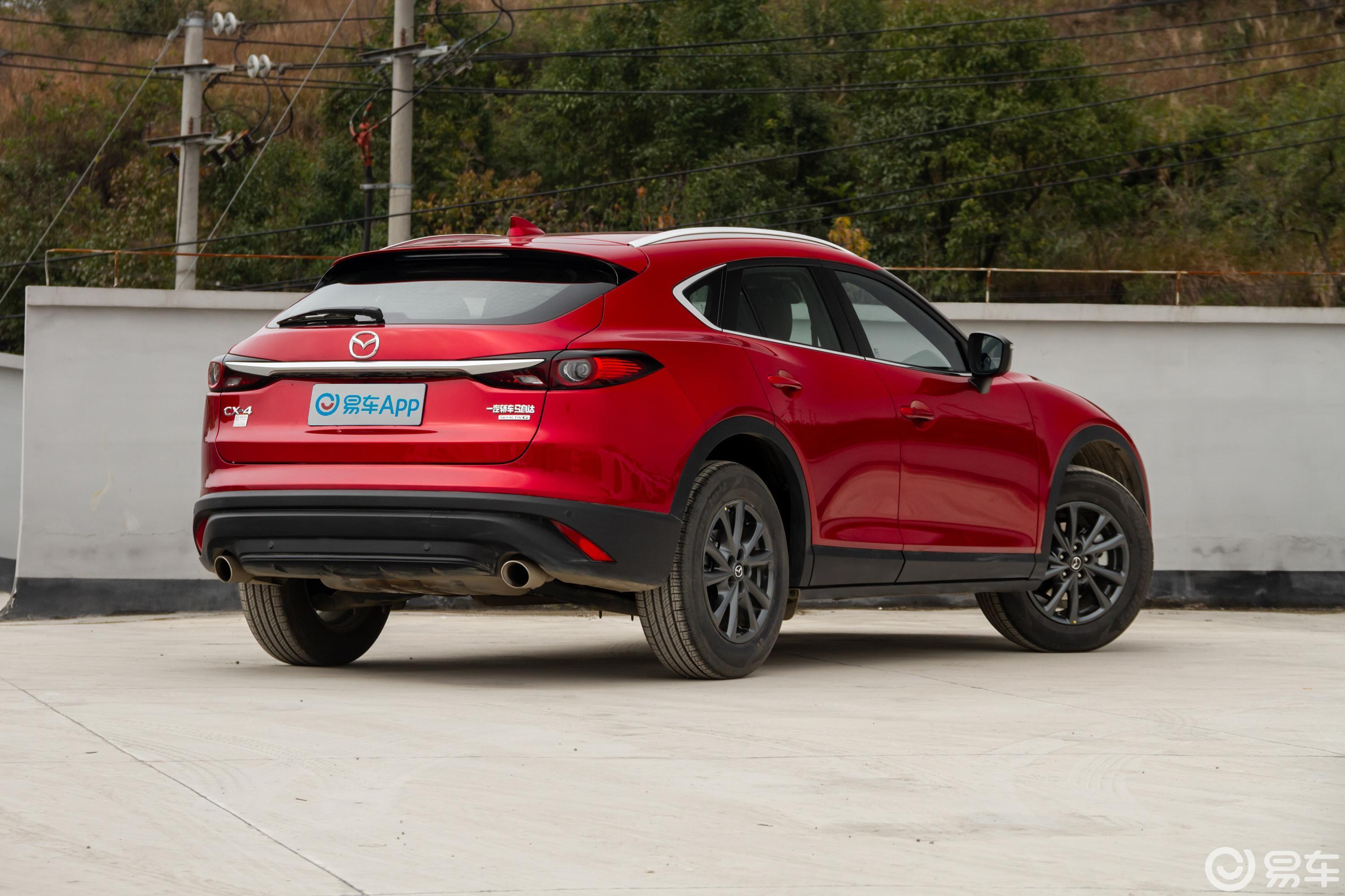 【马自达CX-42.0L 手自一体 两驱 蓝天领先版侧后45度车头向右水平图片-汽车图片大全】-易车