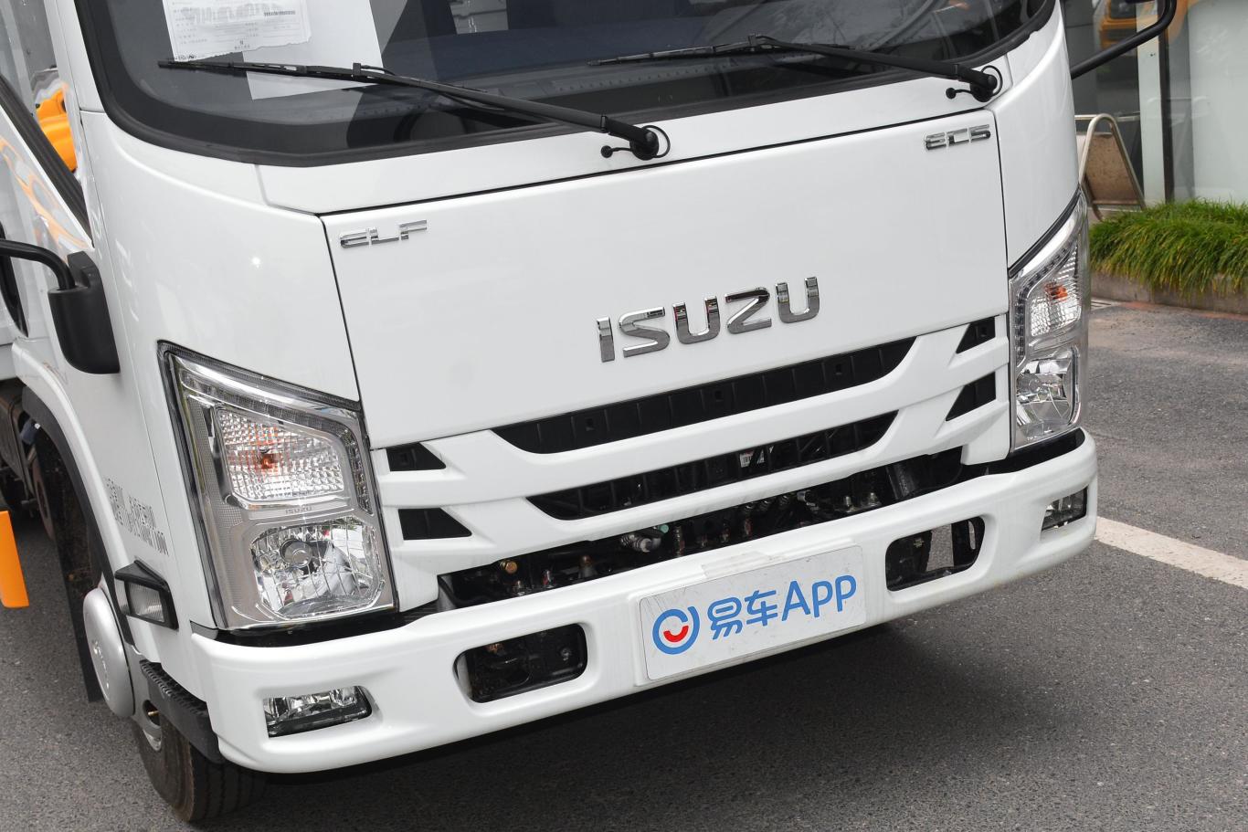 【翼放ECEC5 栏板 2.8T 单排气刹 标准版 国VI前格栅侧俯拍图片-汽车图片大全】-易车