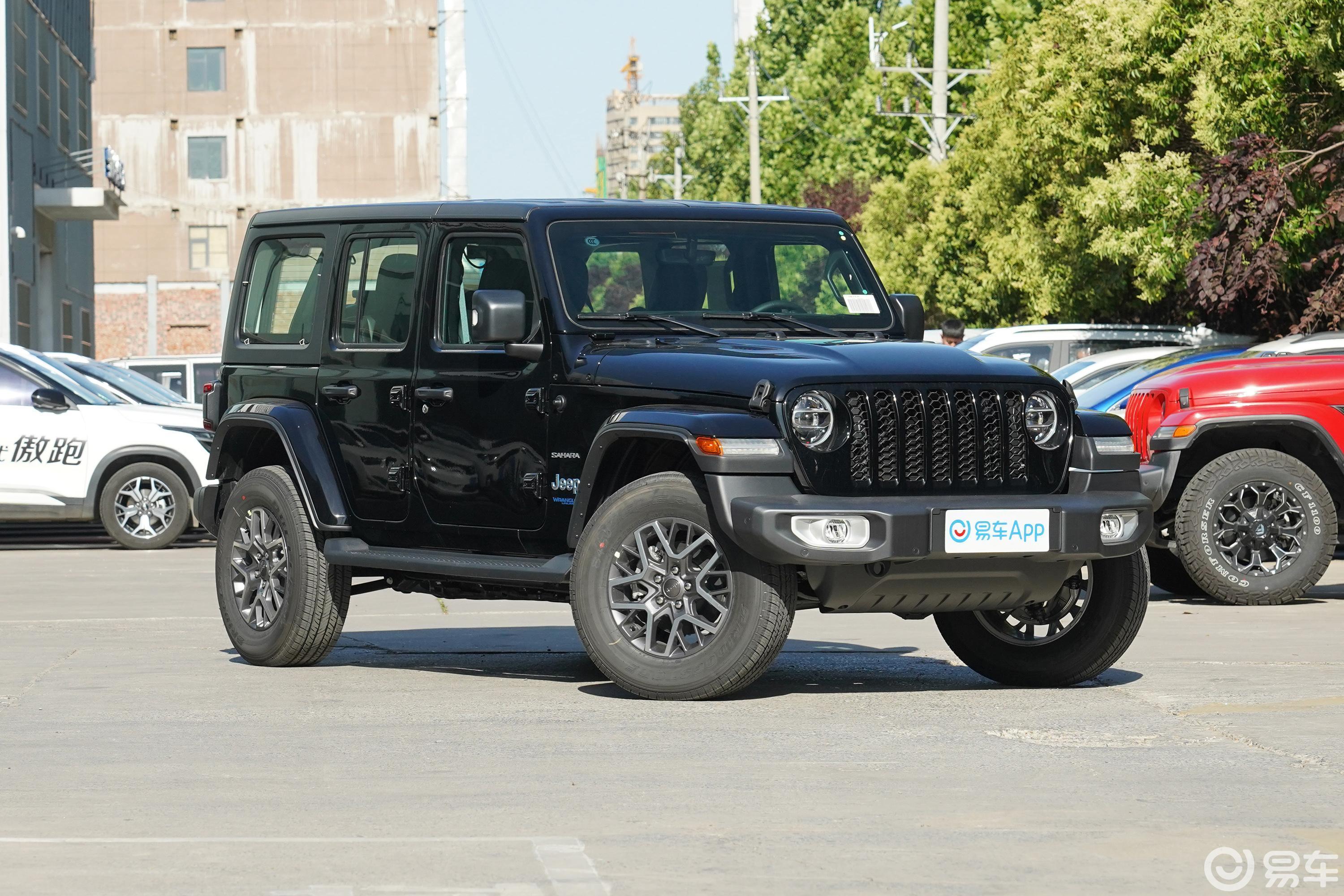 【牧马人4xe2.0T 4xe 撒哈拉先行版外观图片-汽车图片大全】-易车