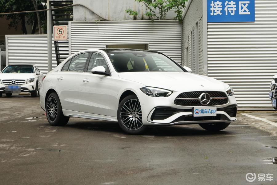 【奔驰C级2022款C 260 L 运动版外观汽车图片-汽车图片大全】-易车