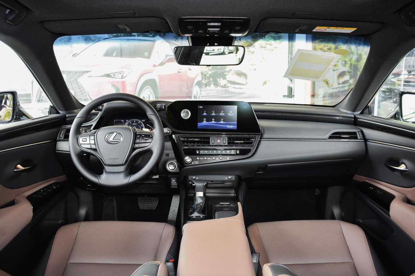 【雷克萨斯ES200 CVT卓越版内饰全景正拍图片-汽车图片大全】-易车