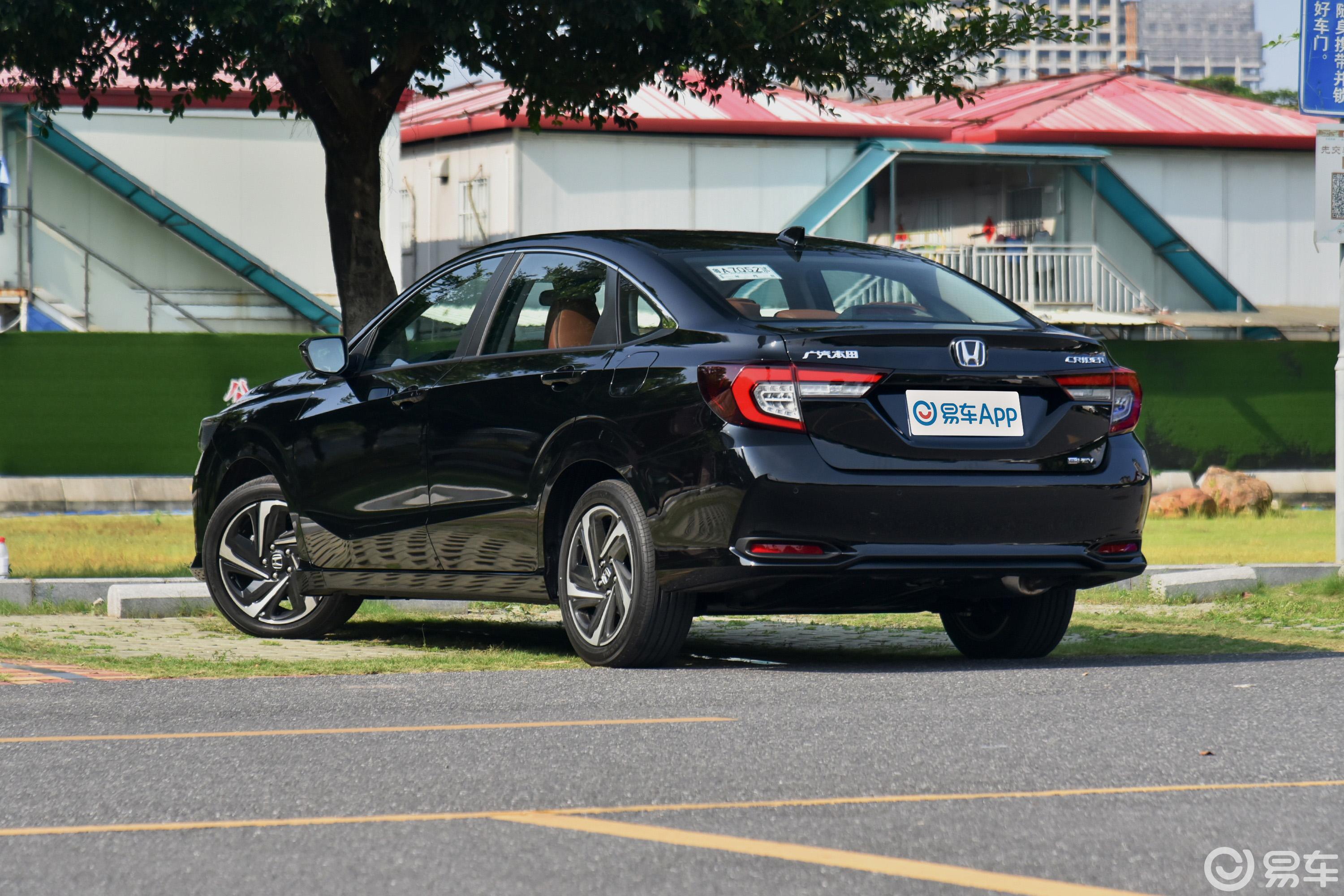 【凌派锐·混动 1.5L E-CVT 锐·旗舰版侧后45度车头向左水平图片-汽车图片大全】-易车