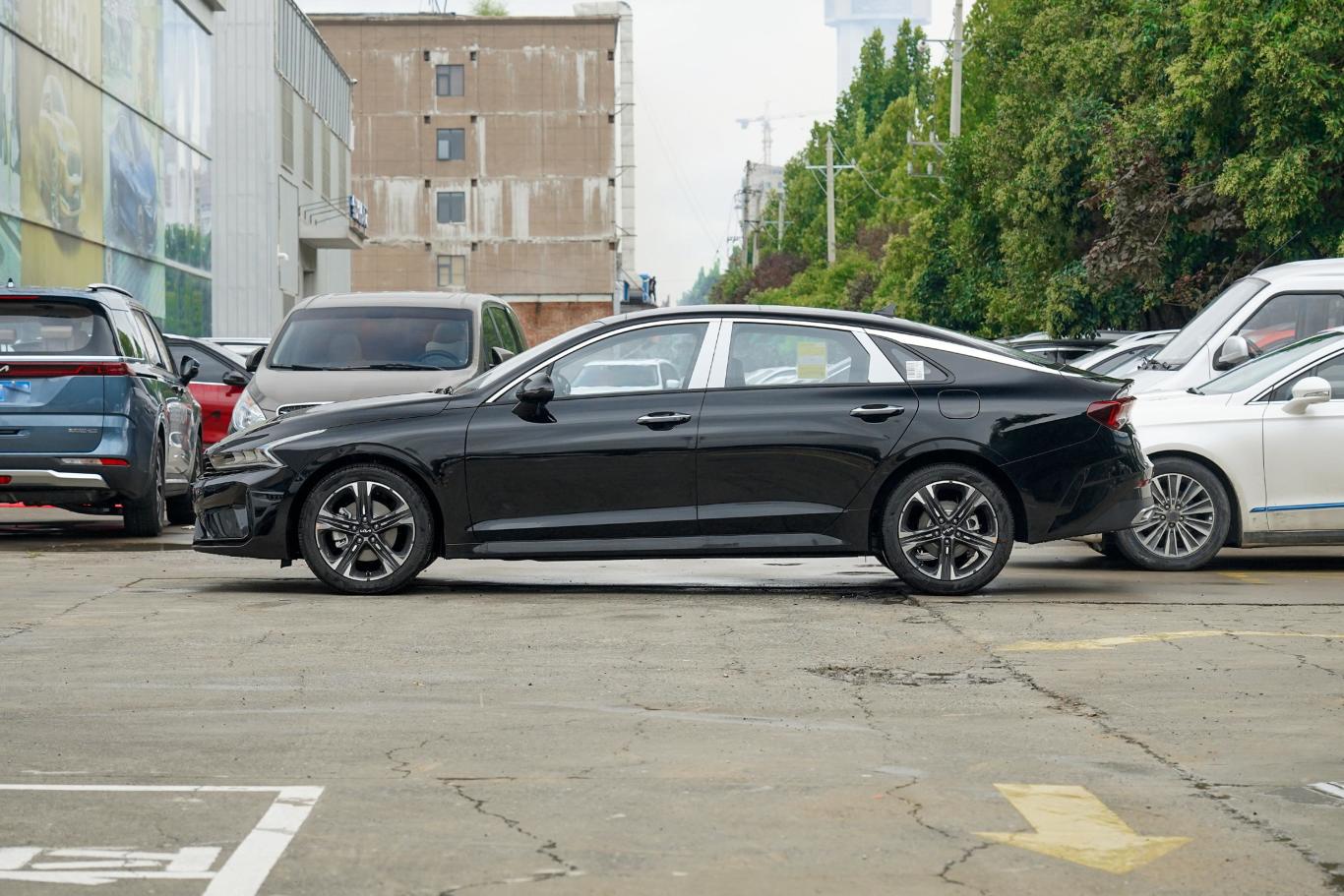 【起亚K5270T CVVD 焕新版正侧车头向左水平图片-汽车图片大全】-易车