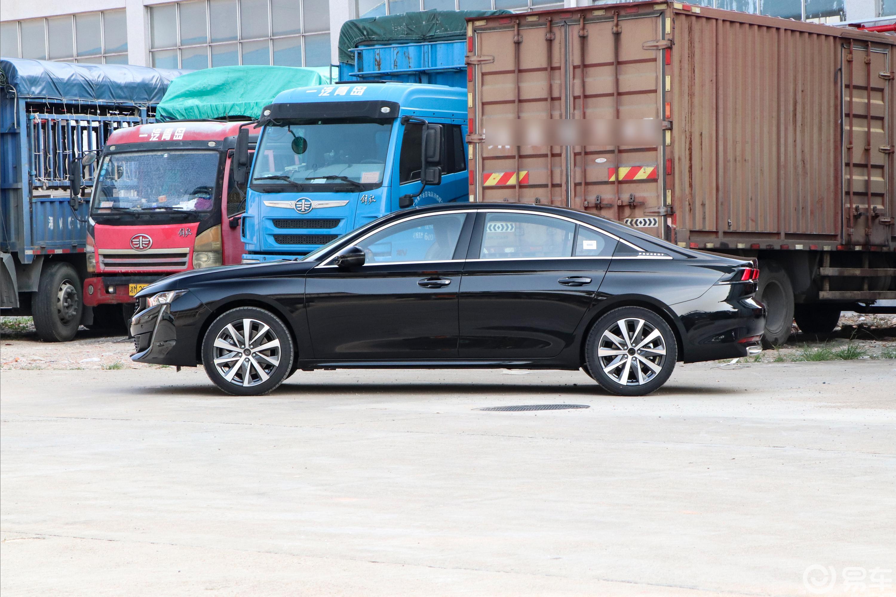 【标致508L400THP 驭动版正侧车头向左水平图片-汽车图片大全】-易车