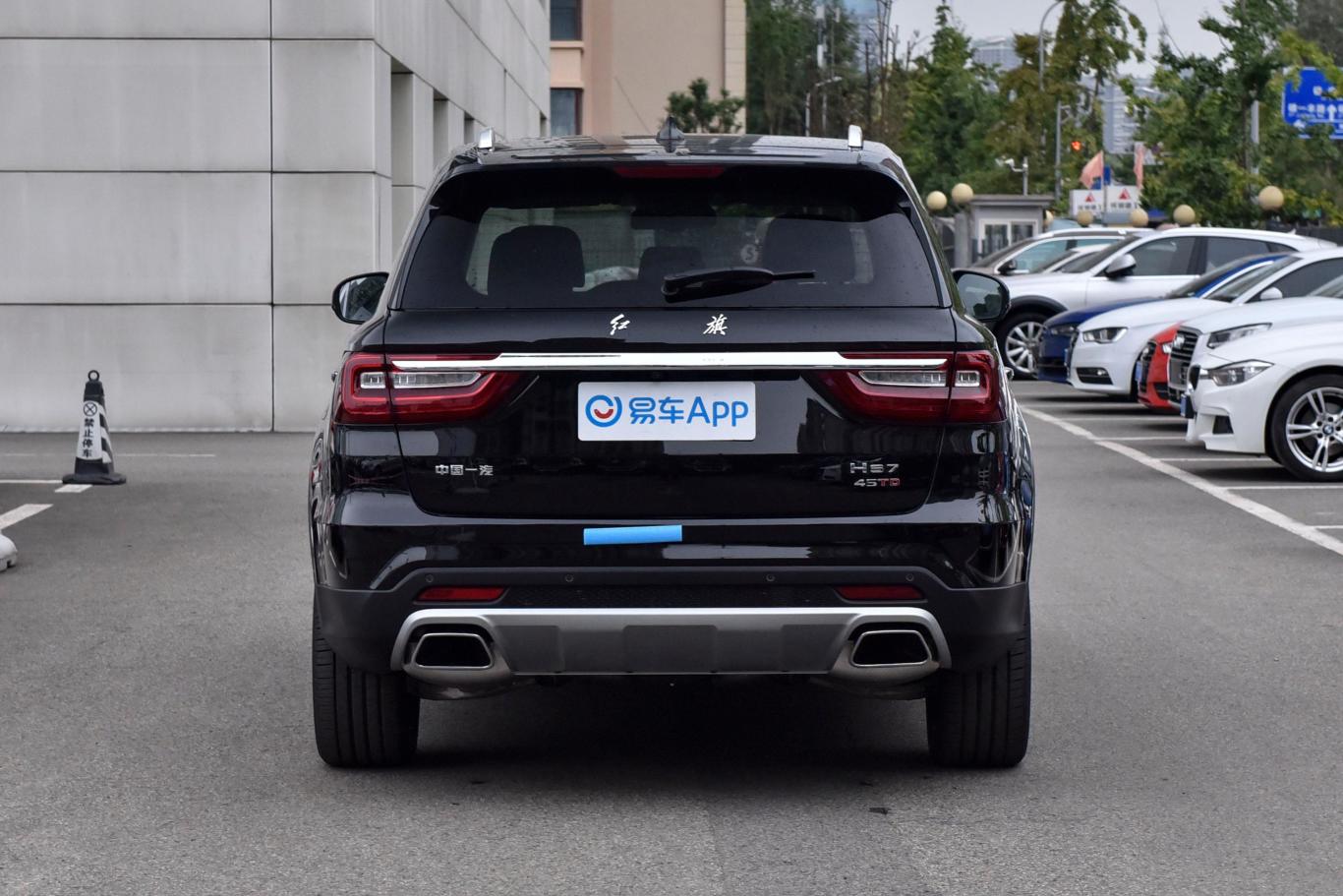 【红旗HS72.0T 双离合 两驱 智联旗畅版正后水平图片-汽车图片大全】-易车