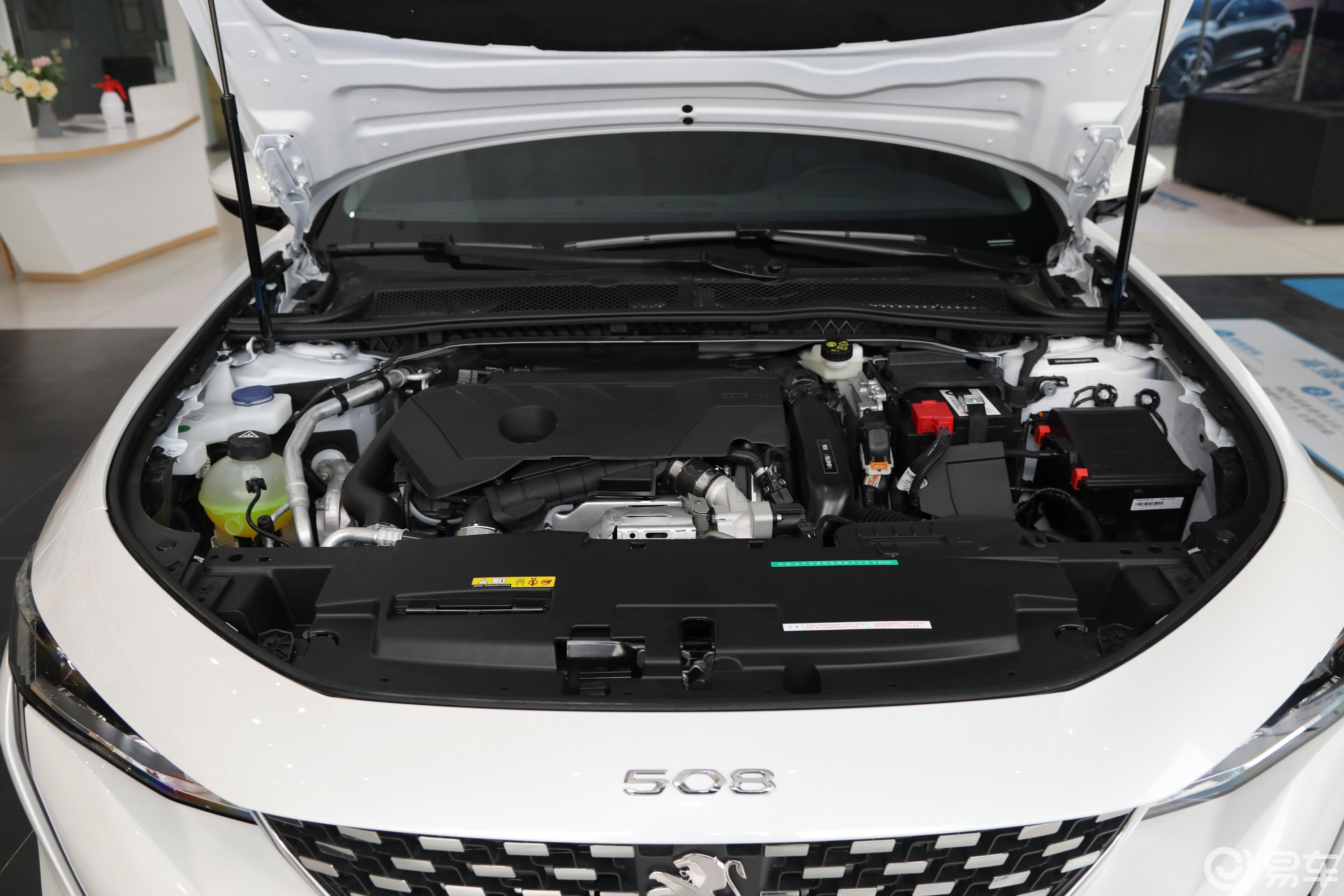 【标致508L360THP 先锋版发动机舱整体图片-汽车图片大全】-易车