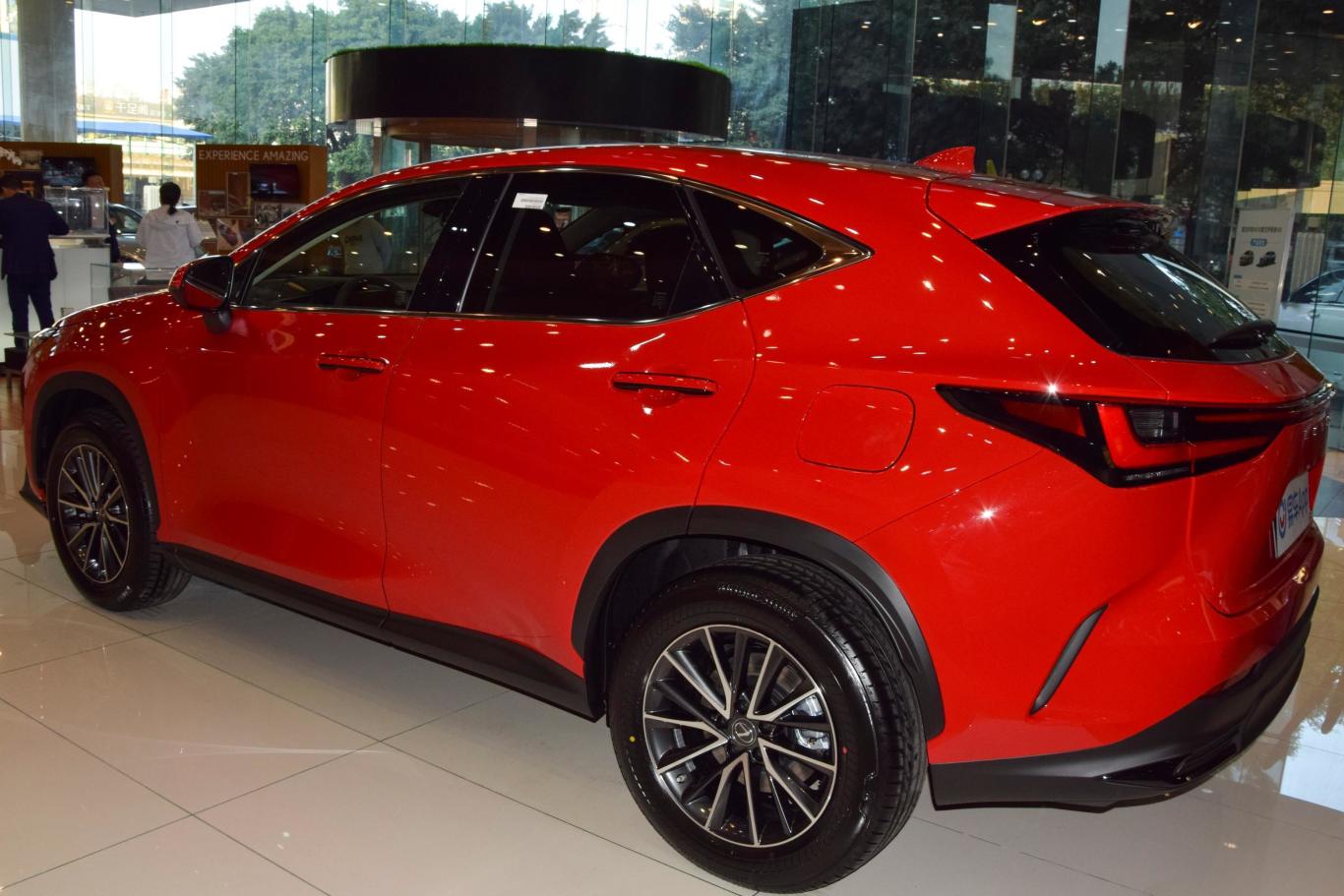 【雷克萨斯NX260 两驱 创驰版侧后45度车头向左水平图片-汽车图片大全】-易车