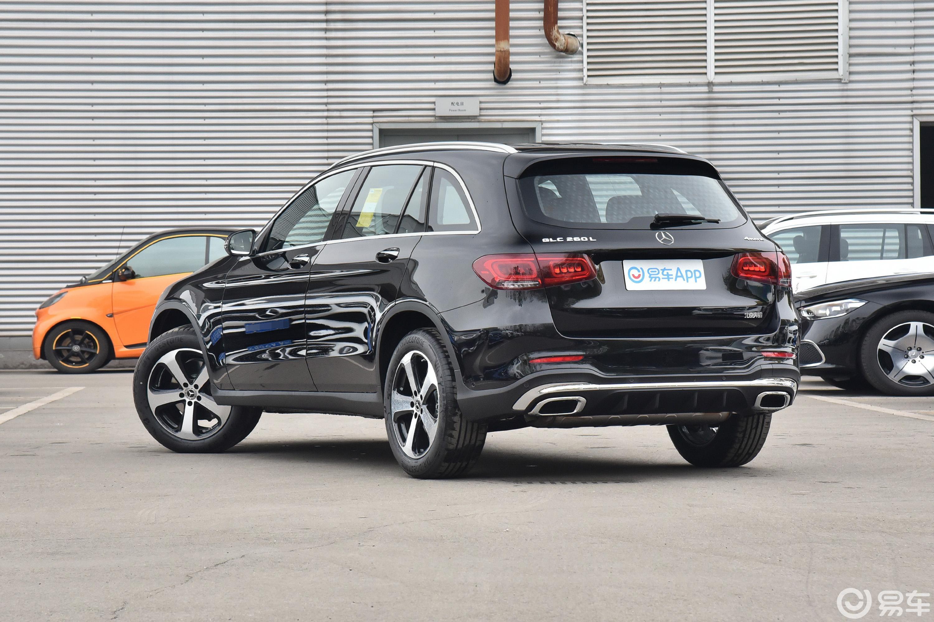 【奔驰GLC改款三 GLC 260 L 4MATIC 动感型侧后45度车头向左水平图片-汽车图片大全】-易车
