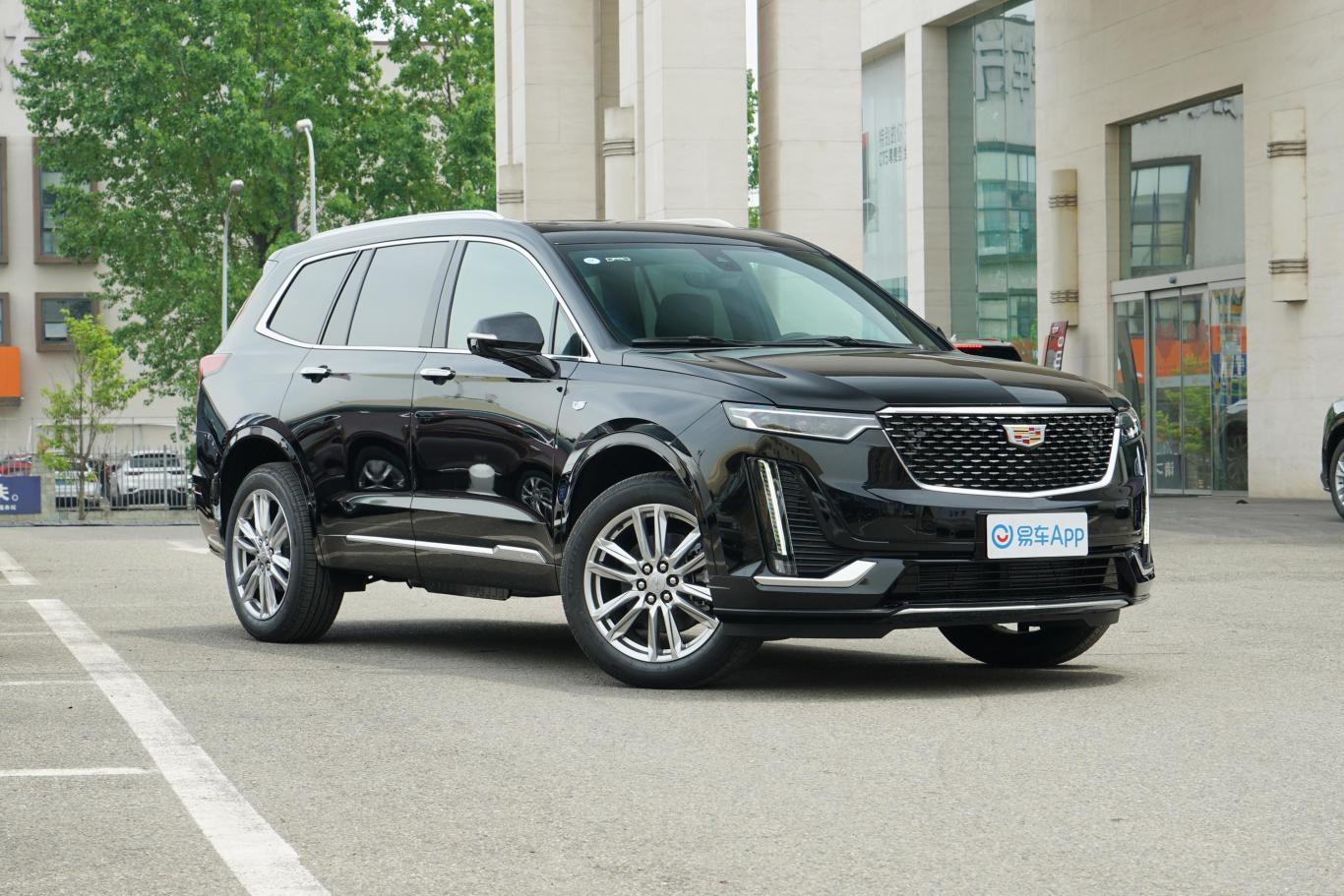 【凯迪拉克XT6轻混 2.0T 四驱豪华型标准版 7座侧前45度车头向右水平图片-汽车图片大全】-易车