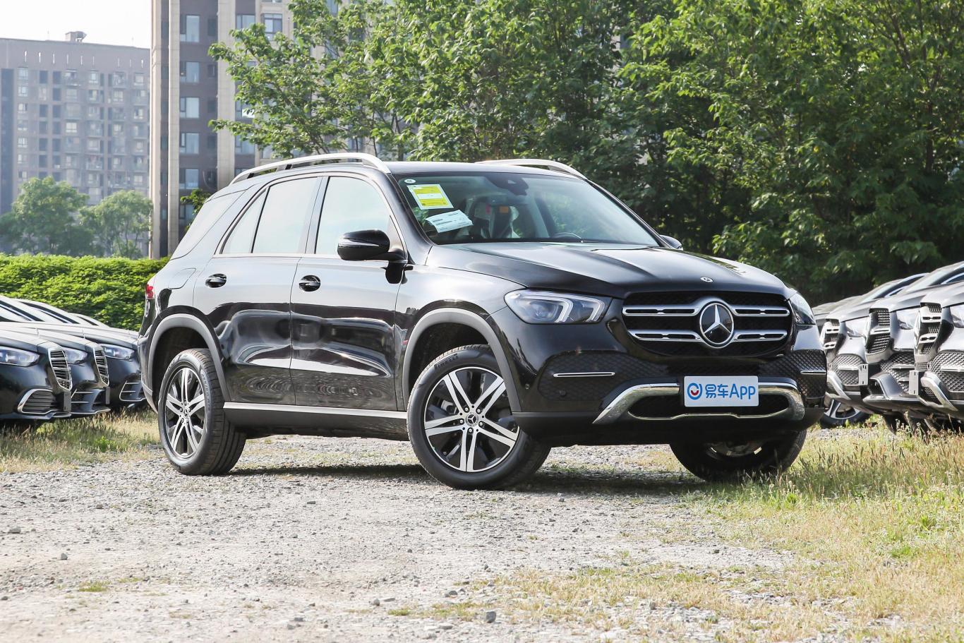 【奔驰GLE改款 GLE 350 4MATIC 动感型侧前45度车头向右水平图片-汽车图片大全】-易车