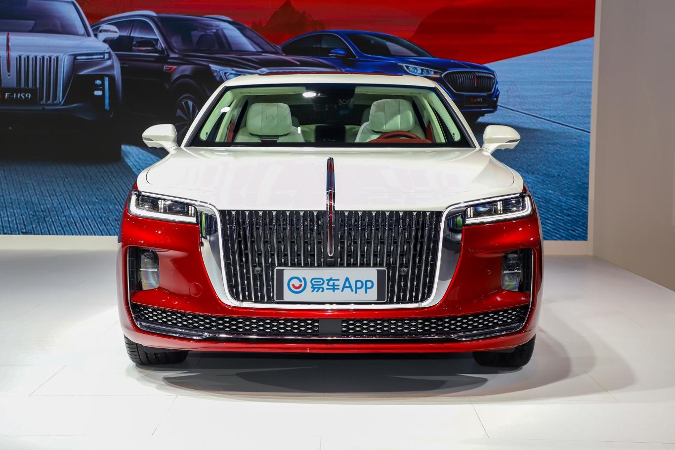 【红旗H93.0T H9+ 卓越定制版正前水平图片-汽车图片大全】-易车
