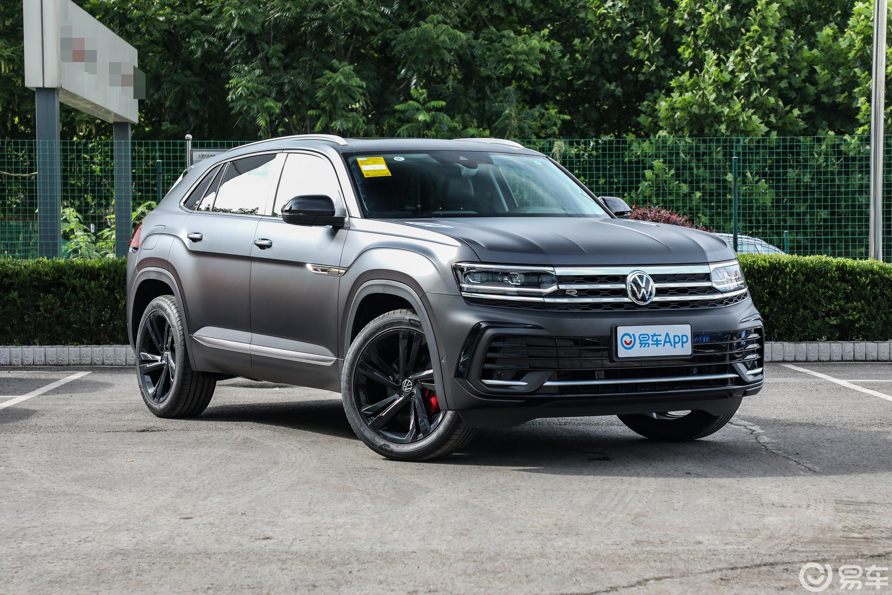 【途昂X380TSI 四驱 极夜限定版侧前45度车头向右水平图片-汽车图片大全】-易车