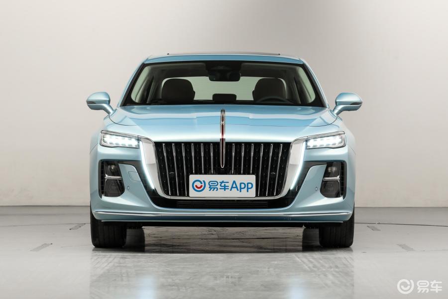 【红旗H52023款混动 1.5T 智联旗领版正前水平汽车图片-汽车图片大全】-易车