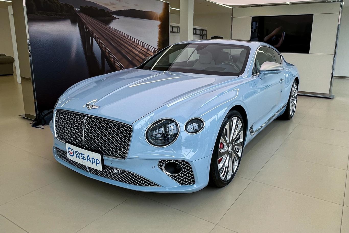 【欧陆4.0T GT V8 Mulliner侧前45度车头向左水平图片-汽车图片大全】-易车