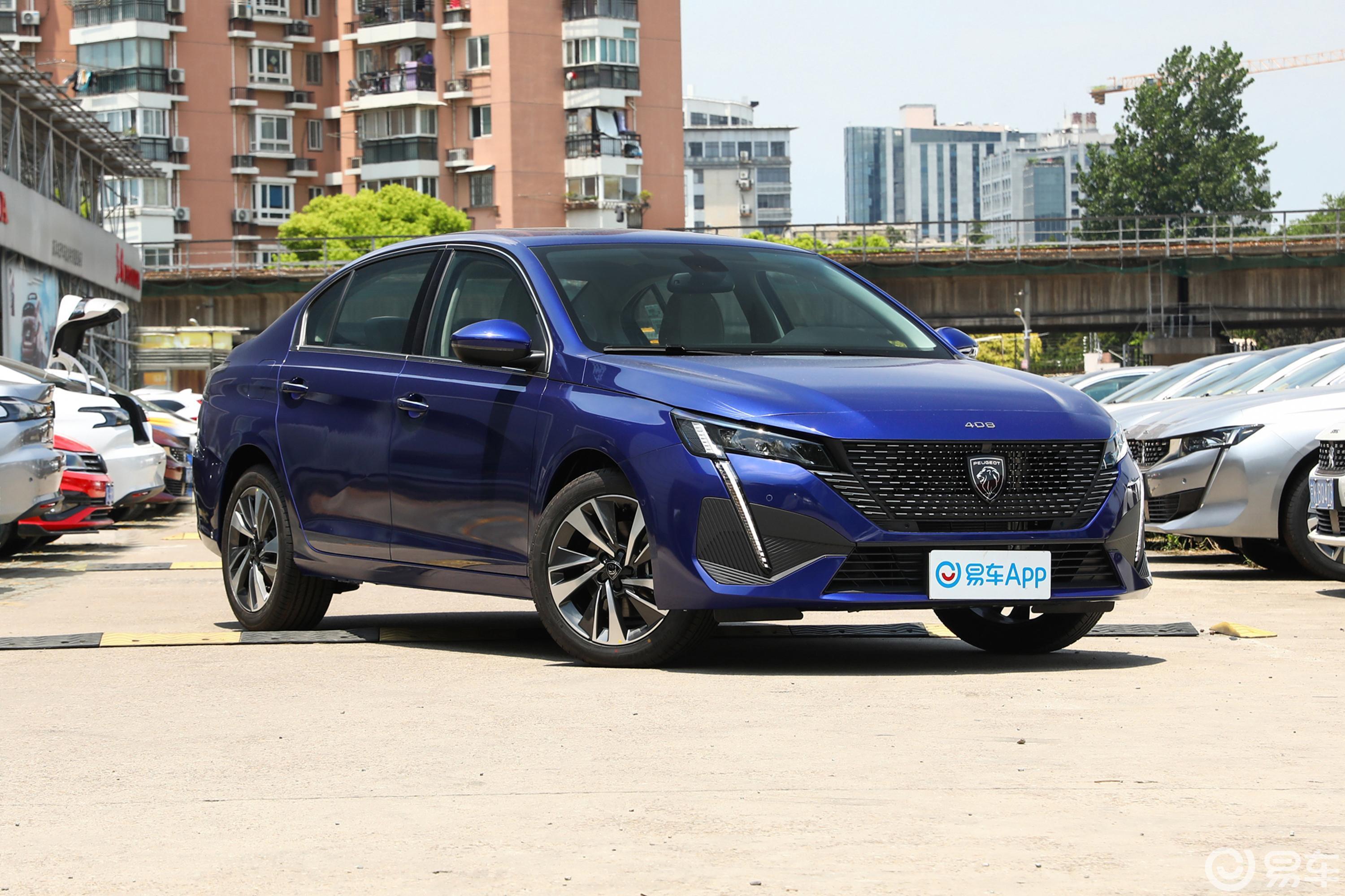 【标致4081.6T 逐梦版侧前45度车头向右水平图片-汽车图片大全】-易车