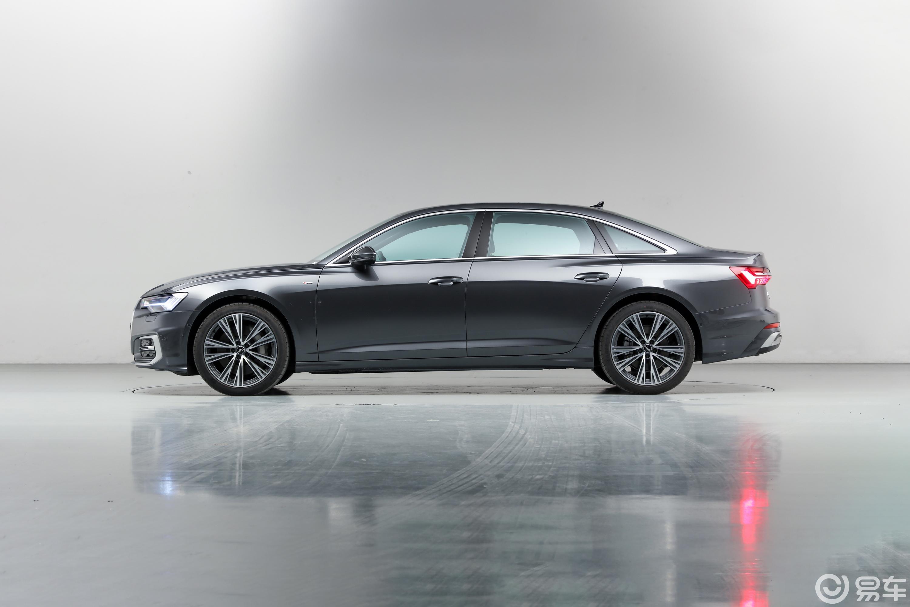 【奥迪A6L55 TFSI quattro 旗舰动感型正侧车头向左水平图片-汽车图片大全】-易车