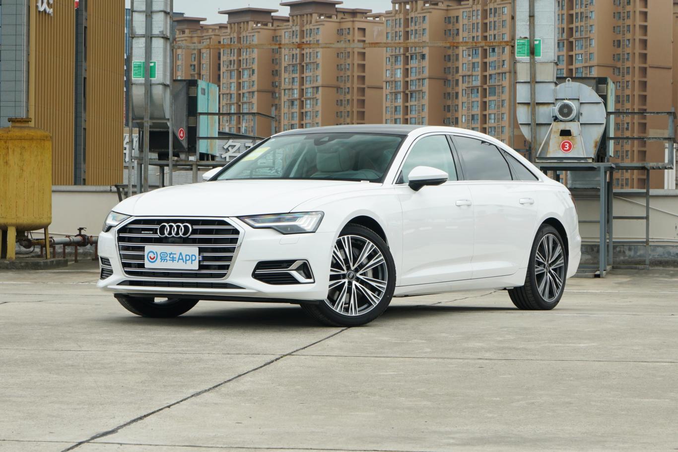 【奥迪A6L55 TFSI quattro 旗舰致雅型侧前45度车头向左水平图片-汽车图片大全】-易车