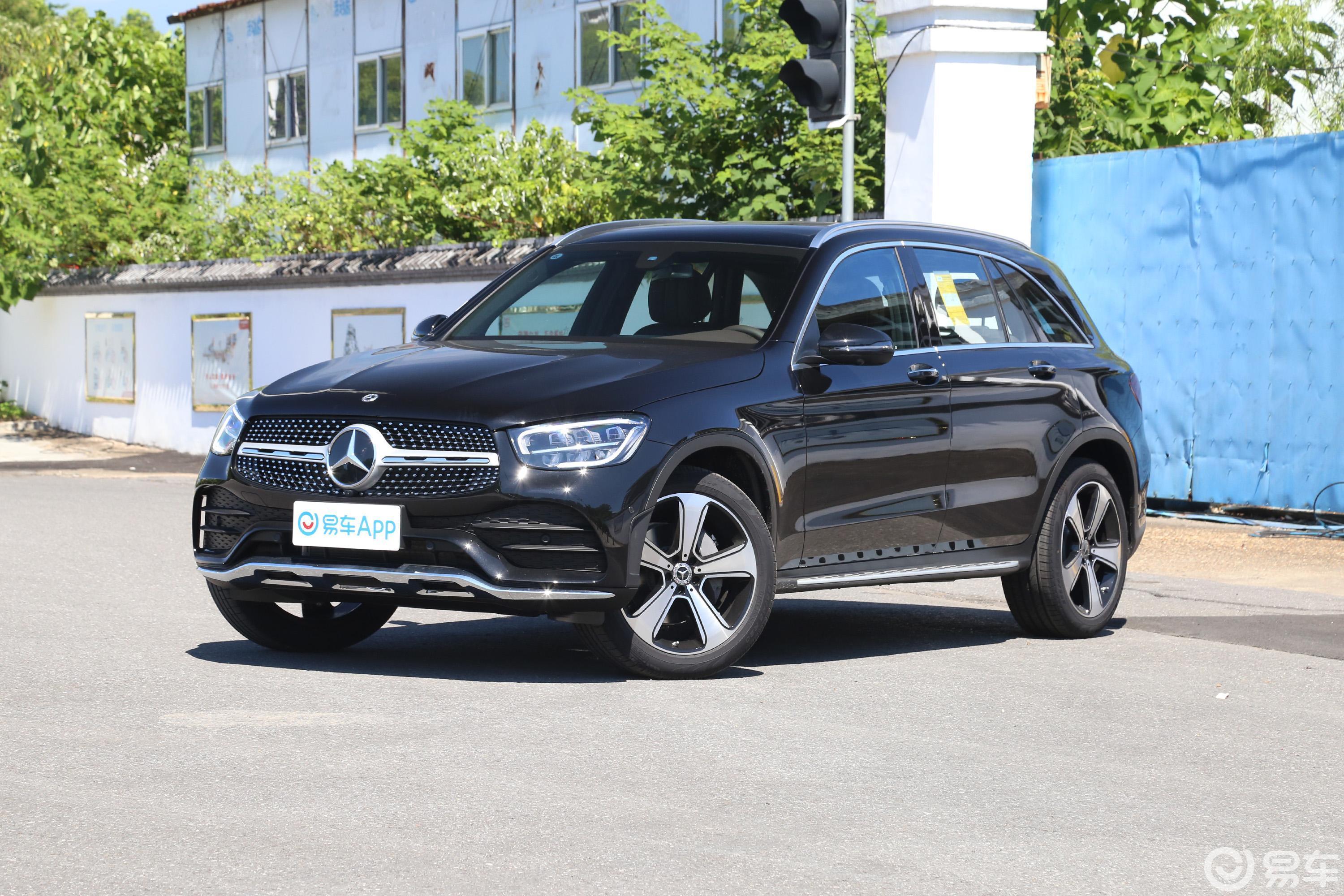 【奔驰GLC改款三 GLC 300 L 4MATIC 豪华型侧前45度车头向左水平图片-汽车图片大全】-易车