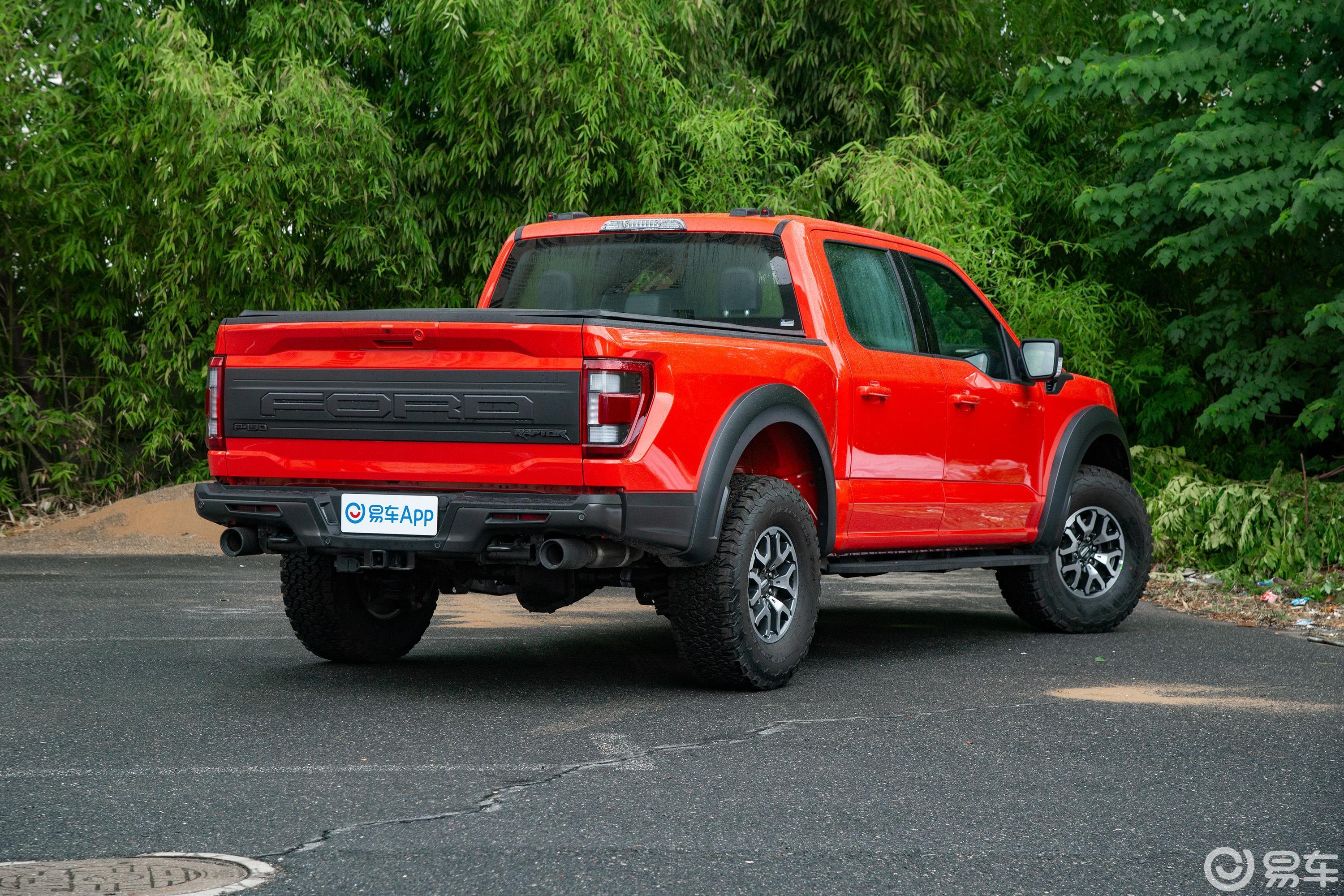 【福特F-1503.5T 猛禽侧后45度车头向右水平图片-汽车图片大全】-易车