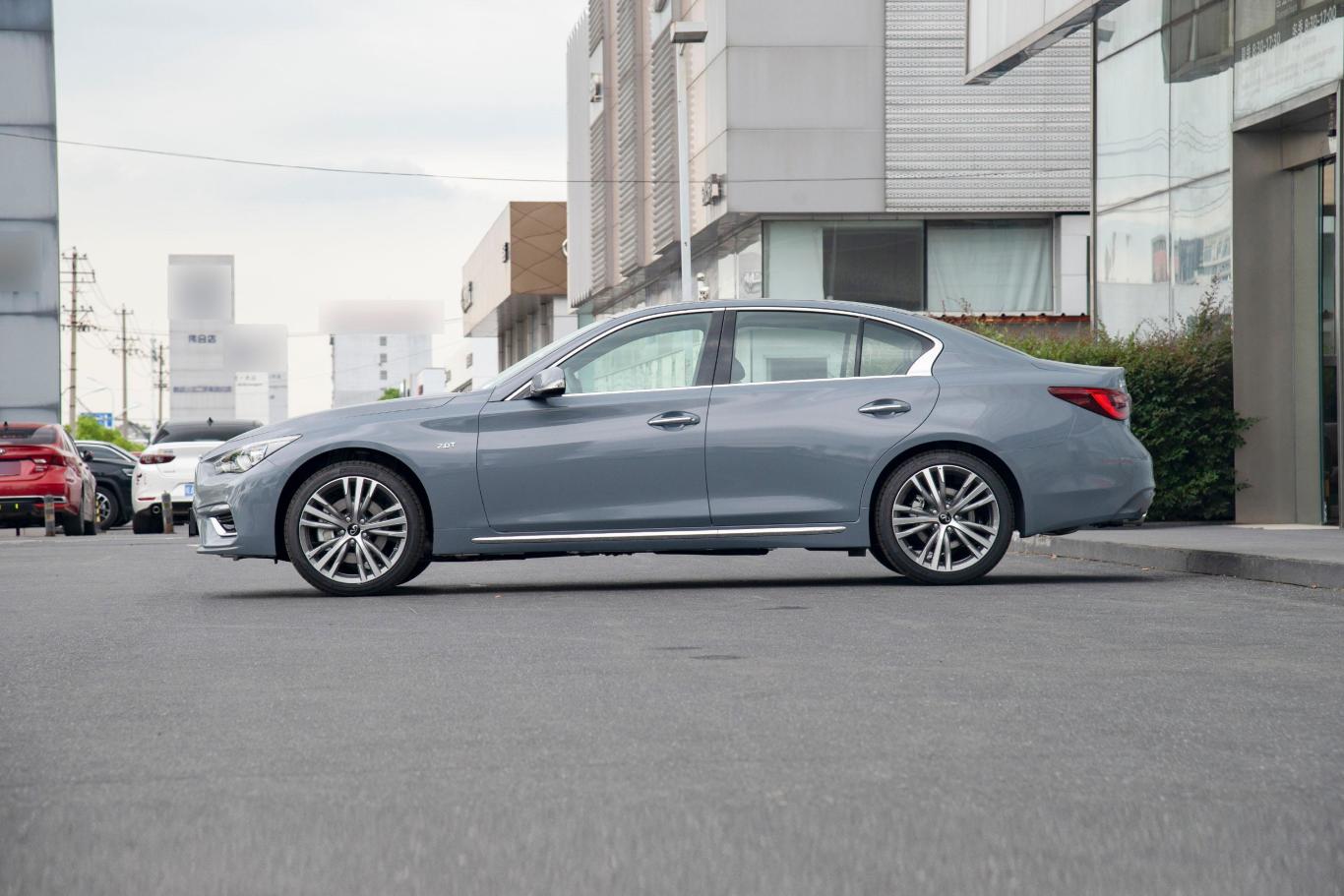 【英菲尼迪Q50L2.0T WAVE版正侧车头向左水平图片-汽车图片大全】-易车