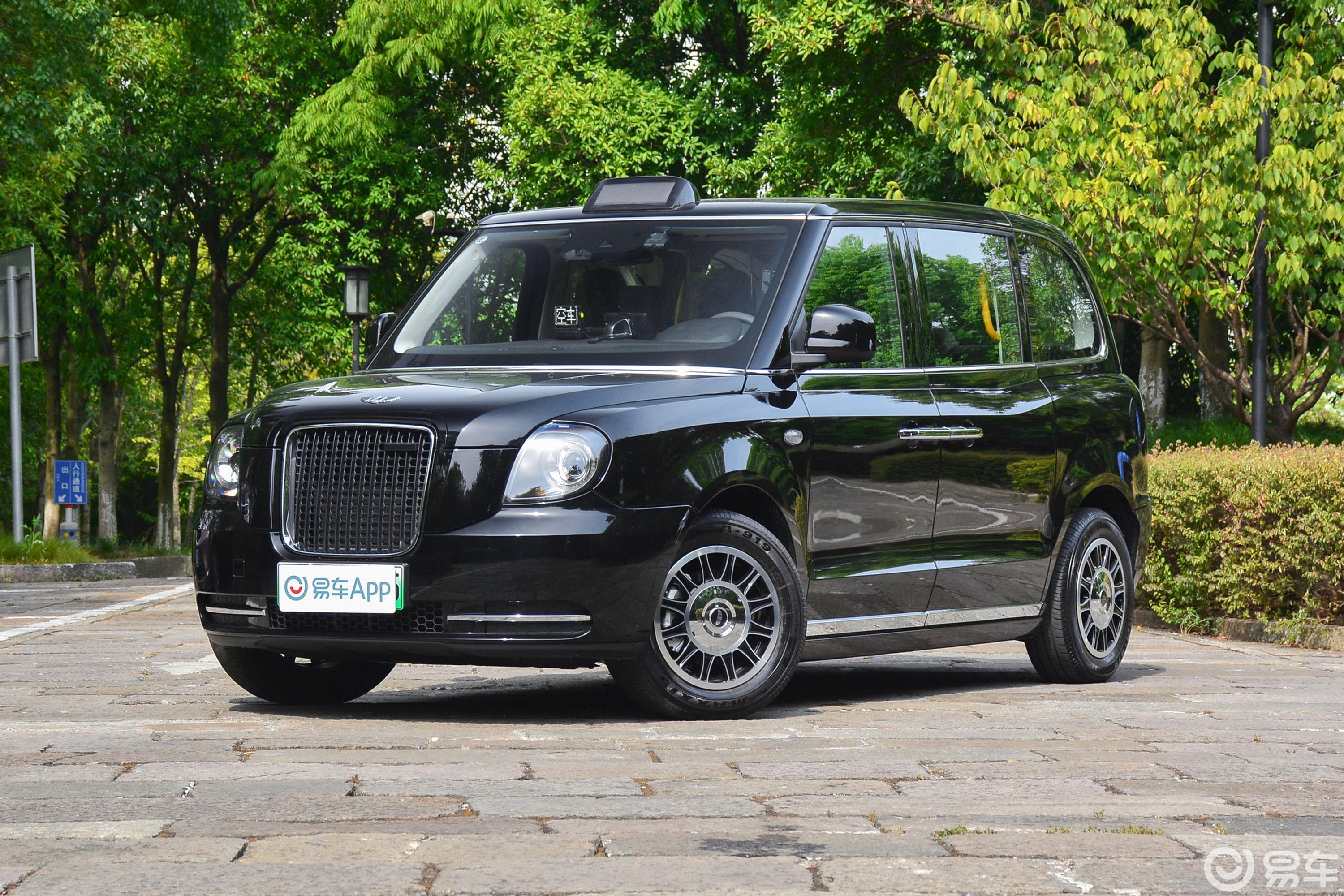 【LEVC TX纯电版 410km 出行版 7座侧前45度车头向左水平图片-汽车图片大全】-易车