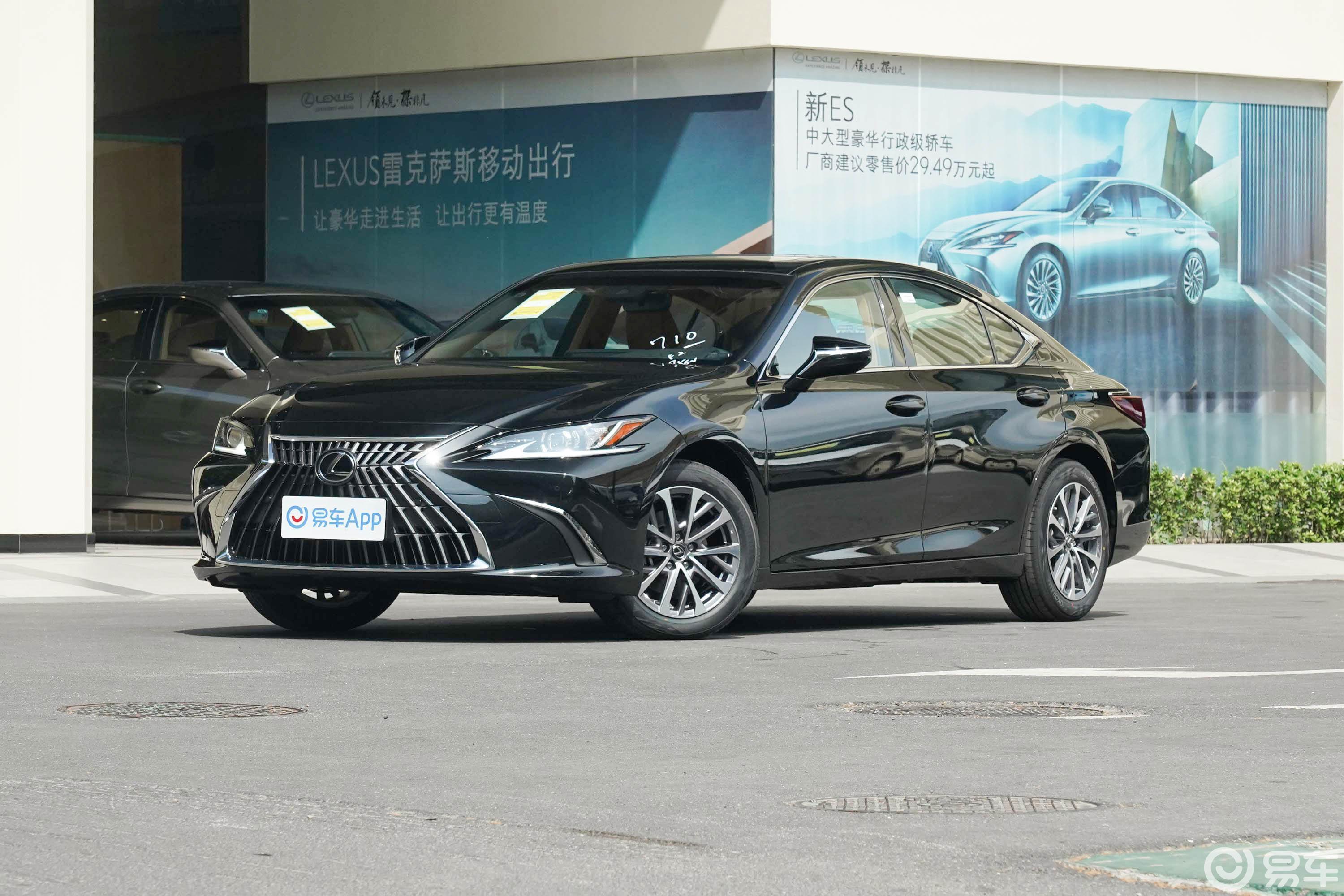 【雷克萨斯ES200 豪华版侧前45度车头向左水平图片-汽车图片大全】-易车