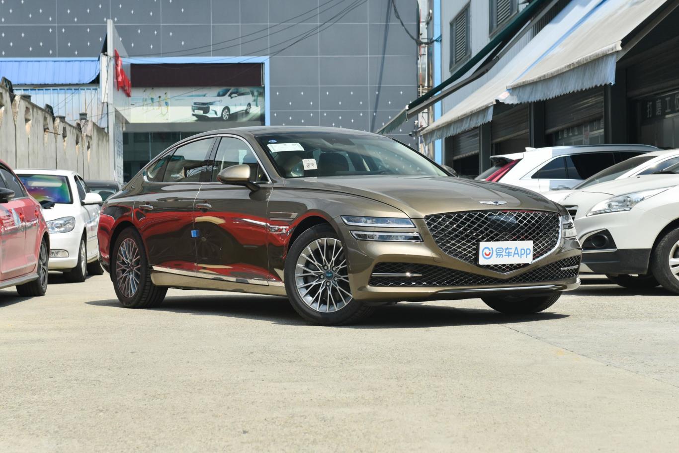 【捷尼赛思G802.5T 两驱豪华版侧前45度车头向右水平图片-汽车图片大全】-易车