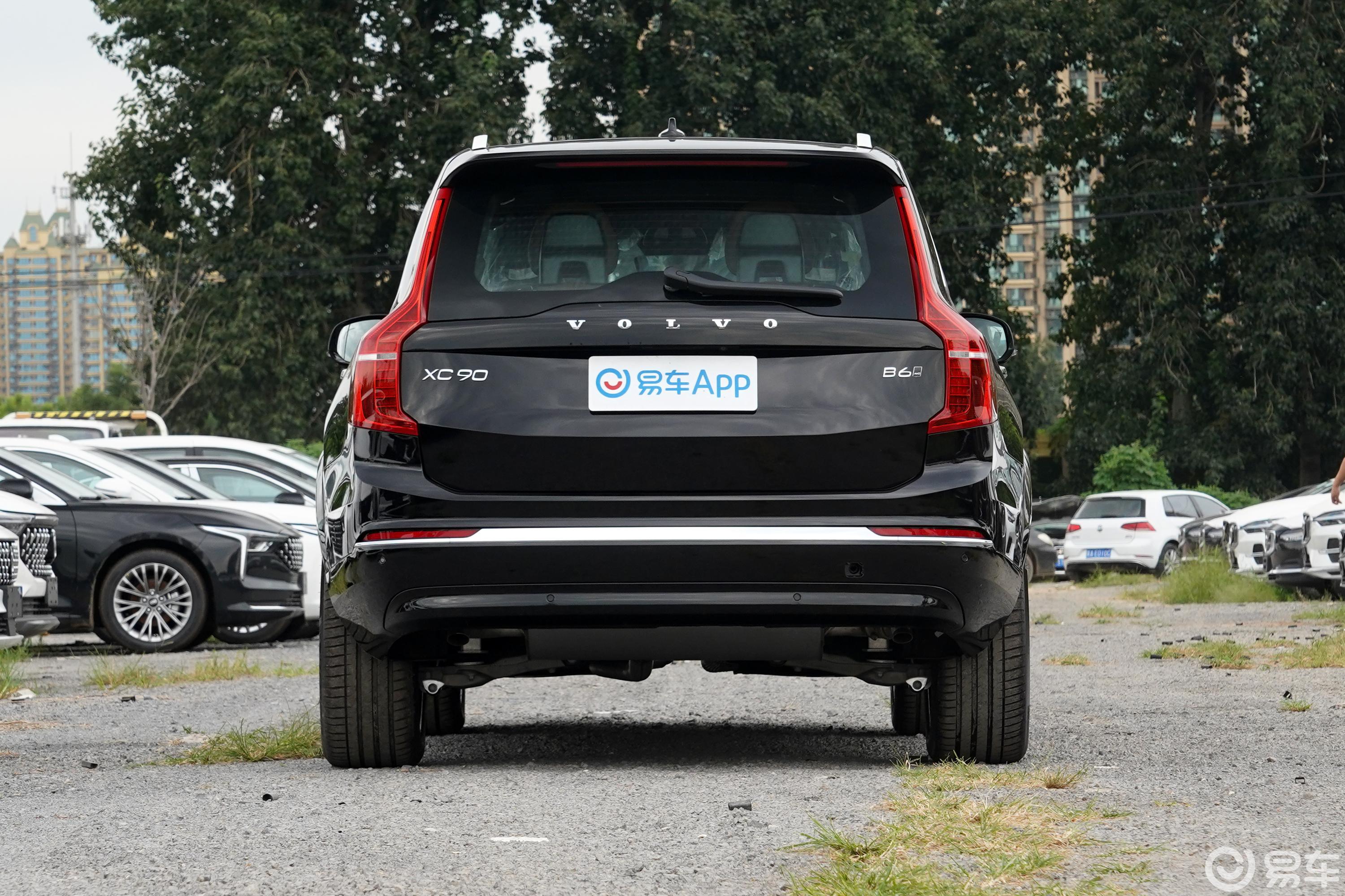 【沃尔沃XC90B6 智逸豪华版 7座正后水平图片-汽车图片大全】-易车