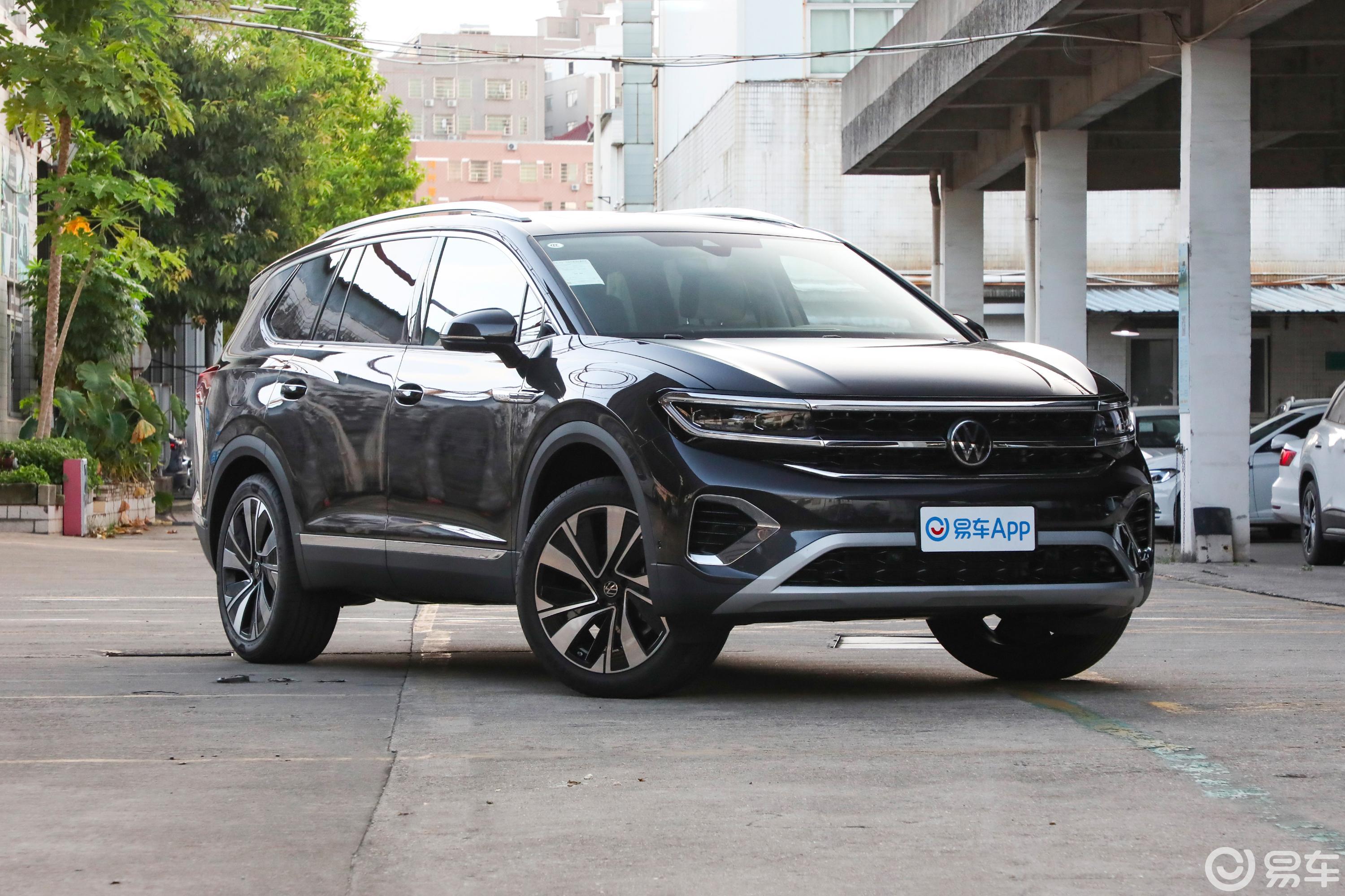 【揽境380TSI 四驱旗舰胜境版 7座侧前45度车头向右水平图片-汽车图片大全】-易车