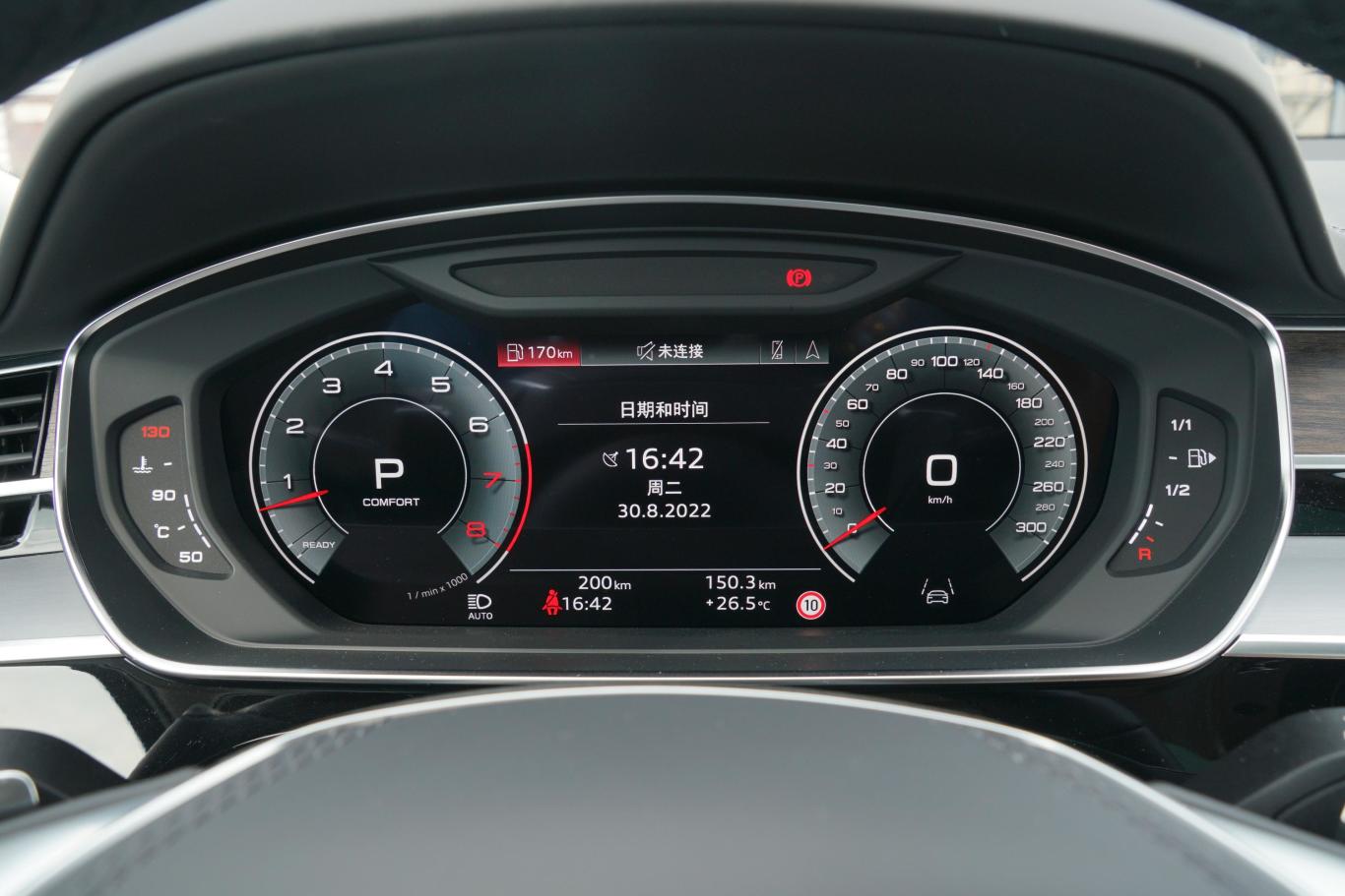 【奥迪A8改款 A8L 55 TFSI quattro 旗舰型仪表盘图片-汽车图片大全】-易车