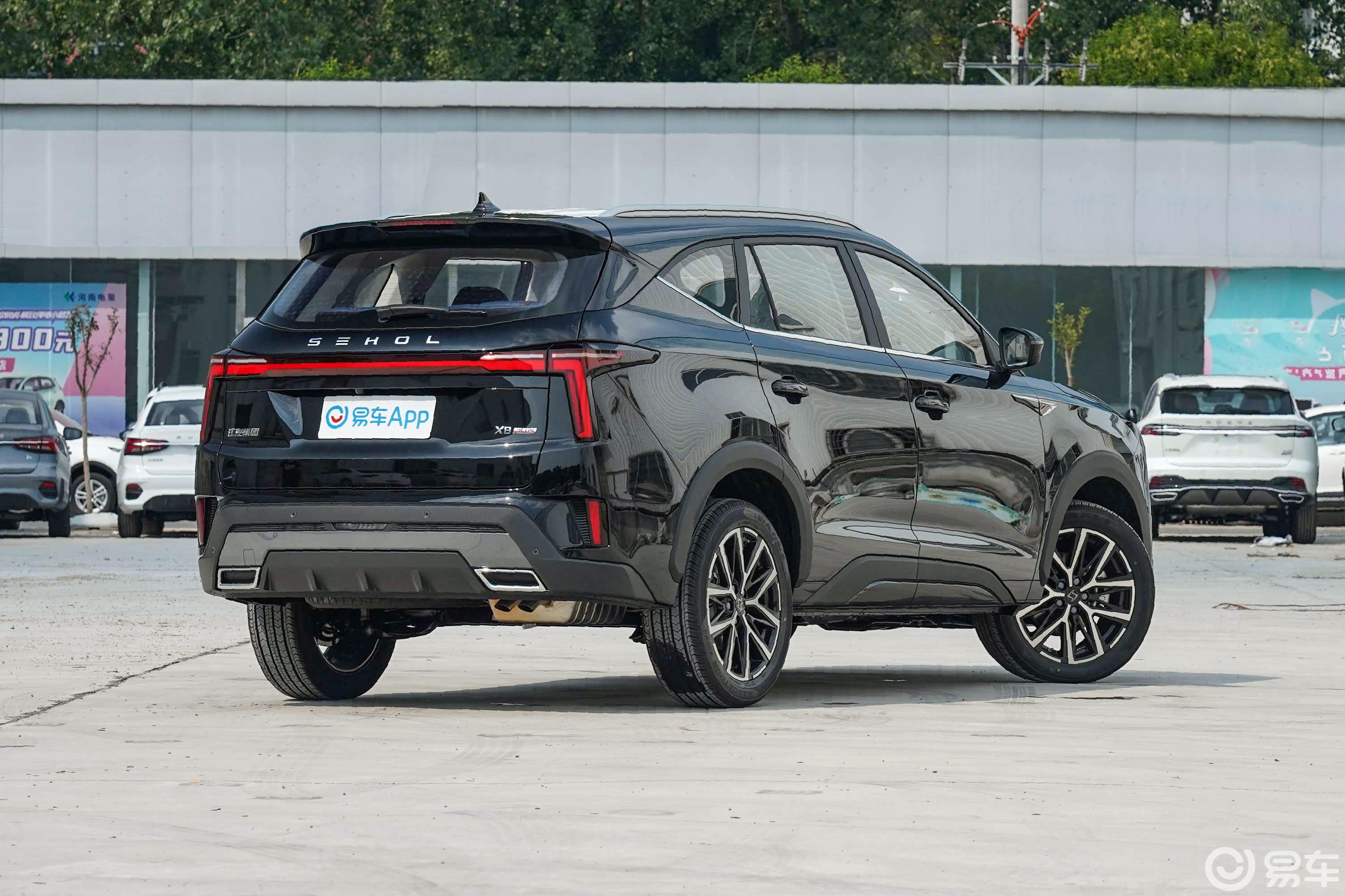 【思皓X8 PLUS1.5T 双离合智家版 6座侧后45度车头向右水平图片-汽车图片大全】-易车