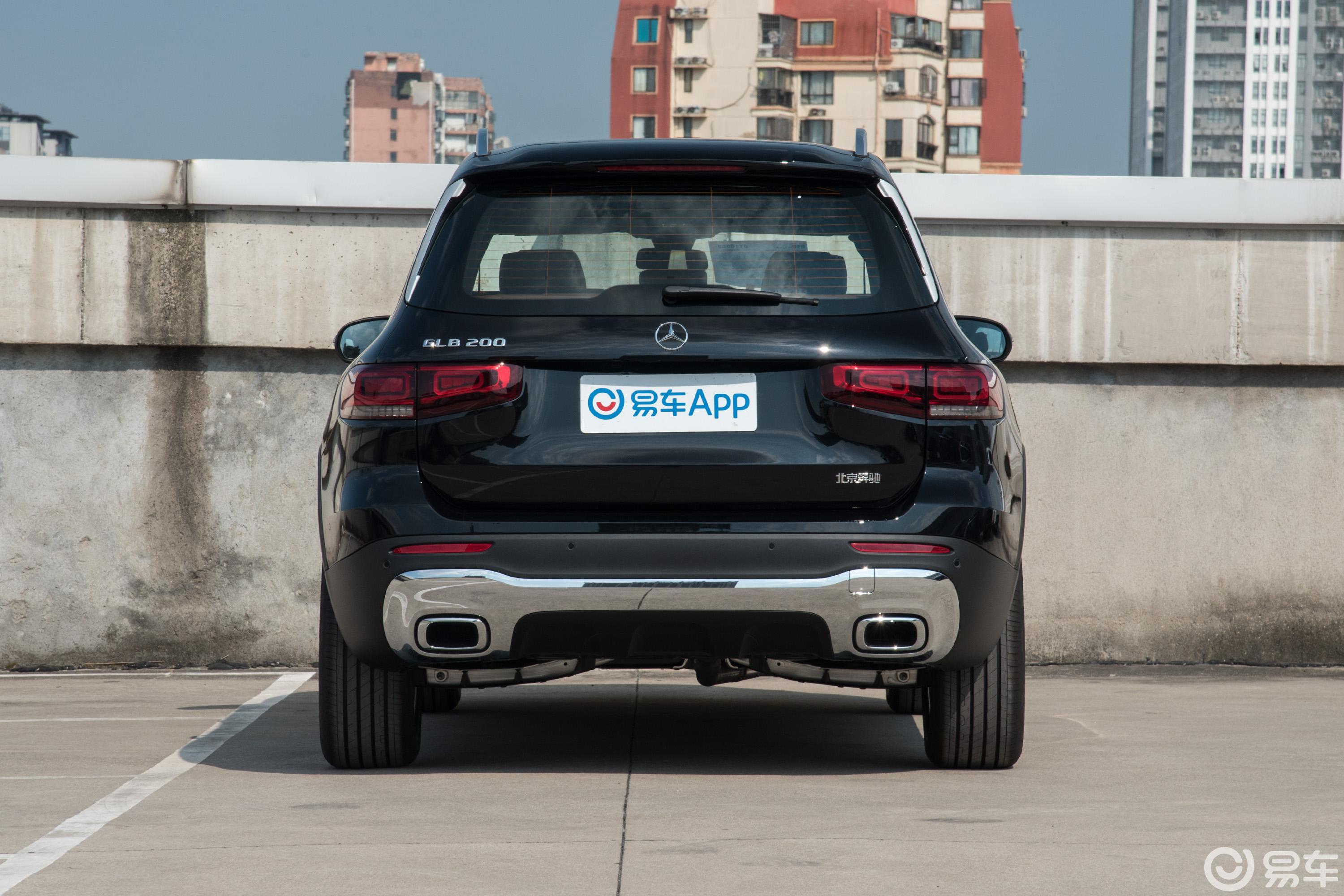 【奔驰GLBGLB 200 时尚型正后水平图片-汽车图片大全】-易车