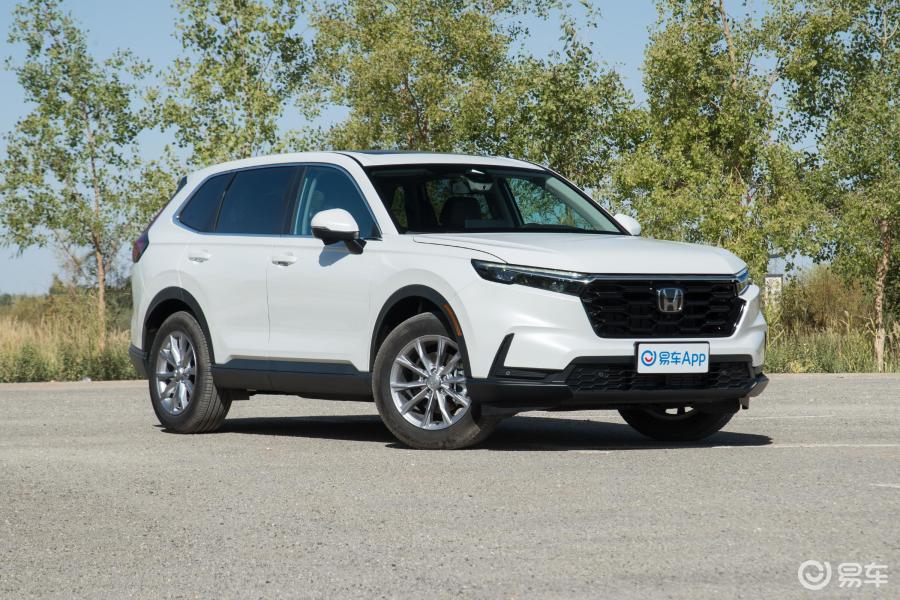 【本田CR-V2023款240TURBO 两驱臻享版 7座侧前45度车头向右水平汽车图片-汽车图片大全】-易车