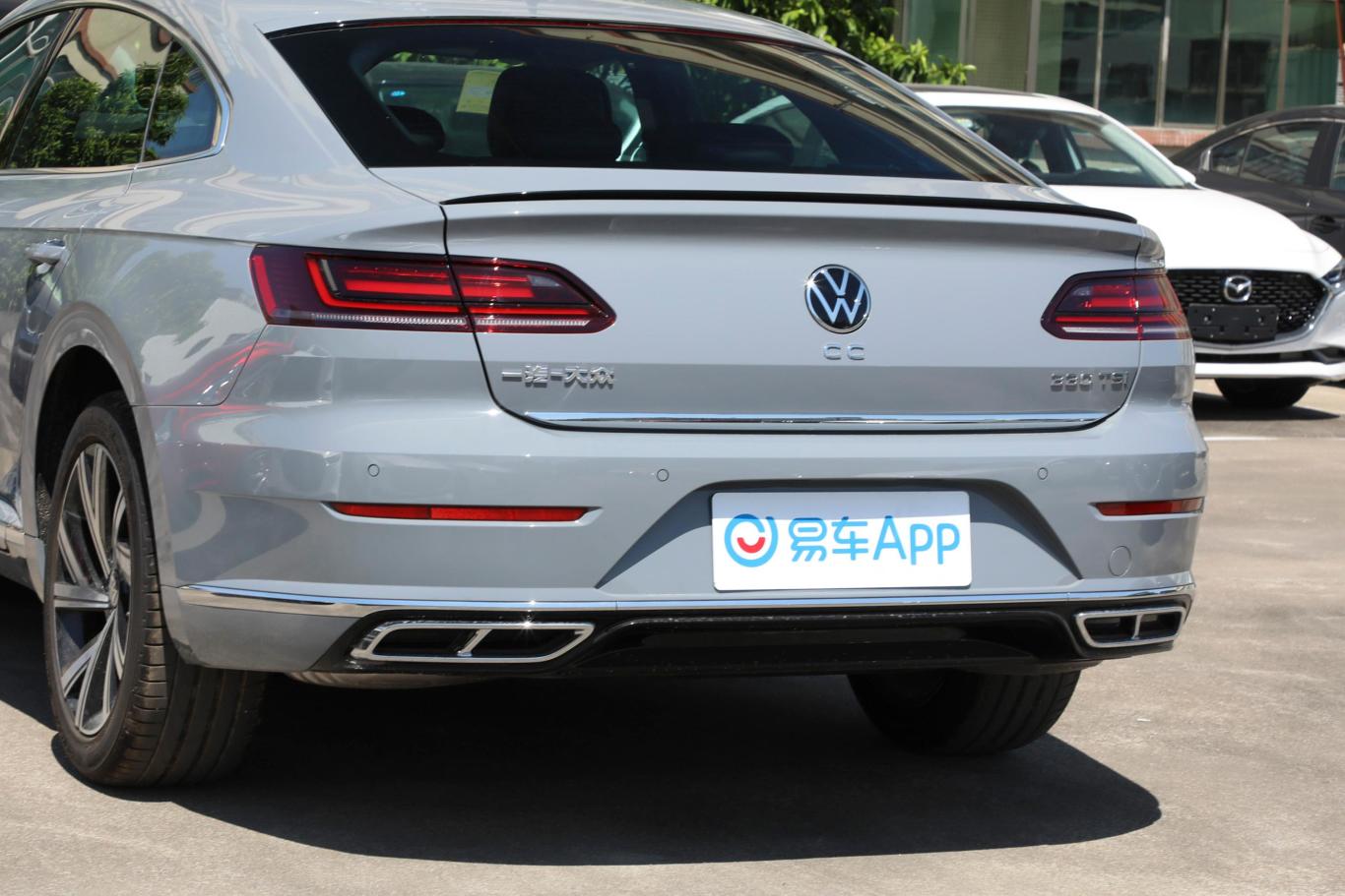 【一汽-大众CC330TSI 炫目版车尾特写图片-汽车图片大全】-易车
