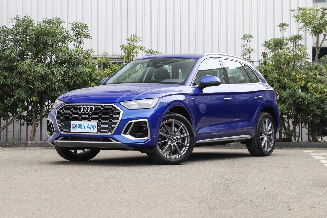 【奥迪Q5L40 TFSI 时尚动感型侧前45度车头向左水平图片-汽车图片大全】-易车
