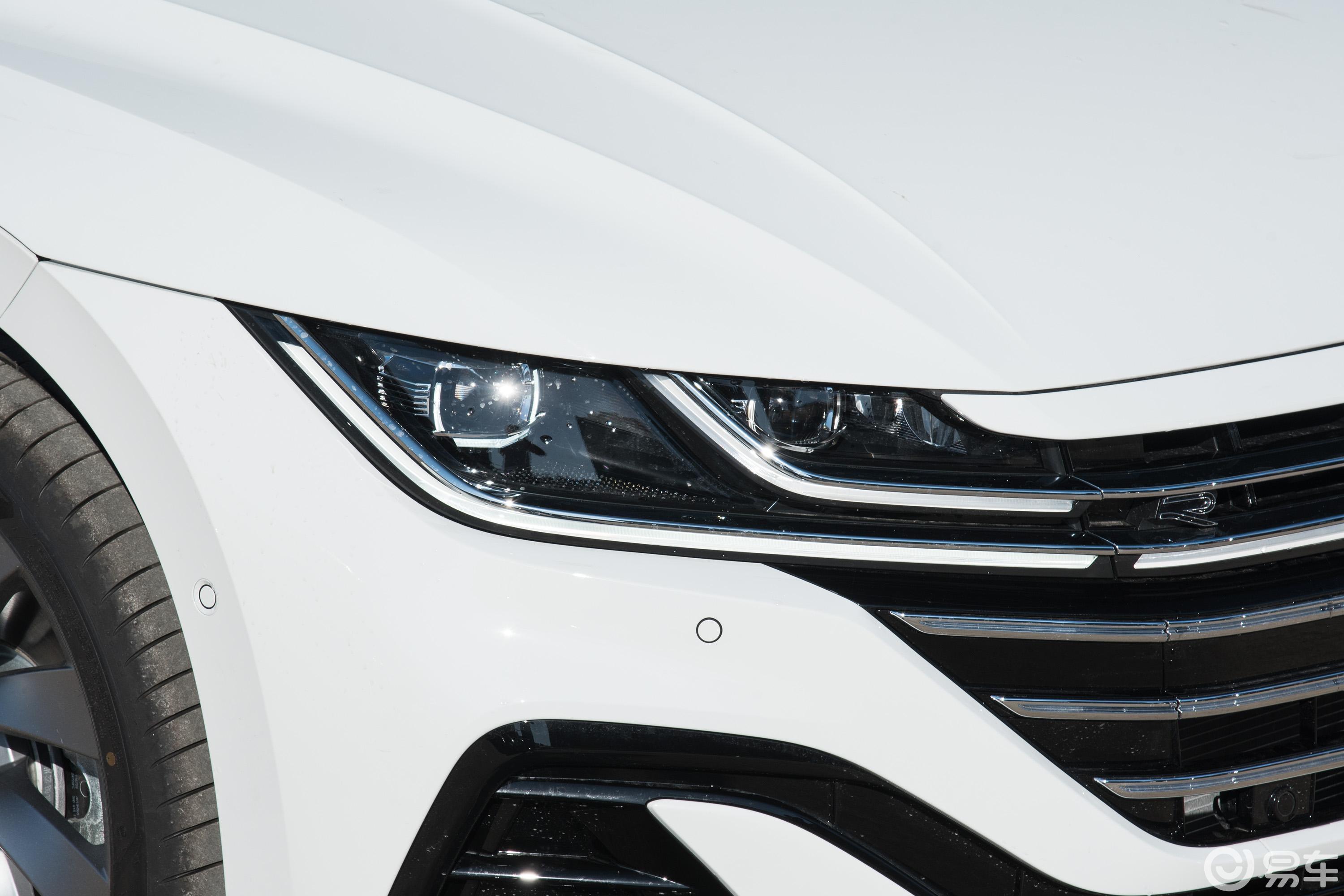 【一汽-大众CC380TSI 夺目版大灯侧45度俯拍图片-汽车图片大全】-易车