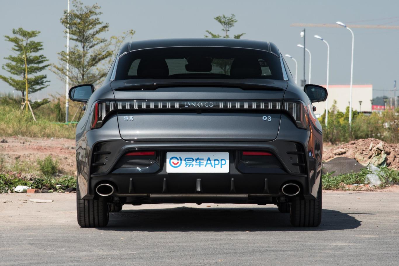 【领克031.5T 双离合两驱劲Pro 5座正后水平图片-汽车图片大全】-易车