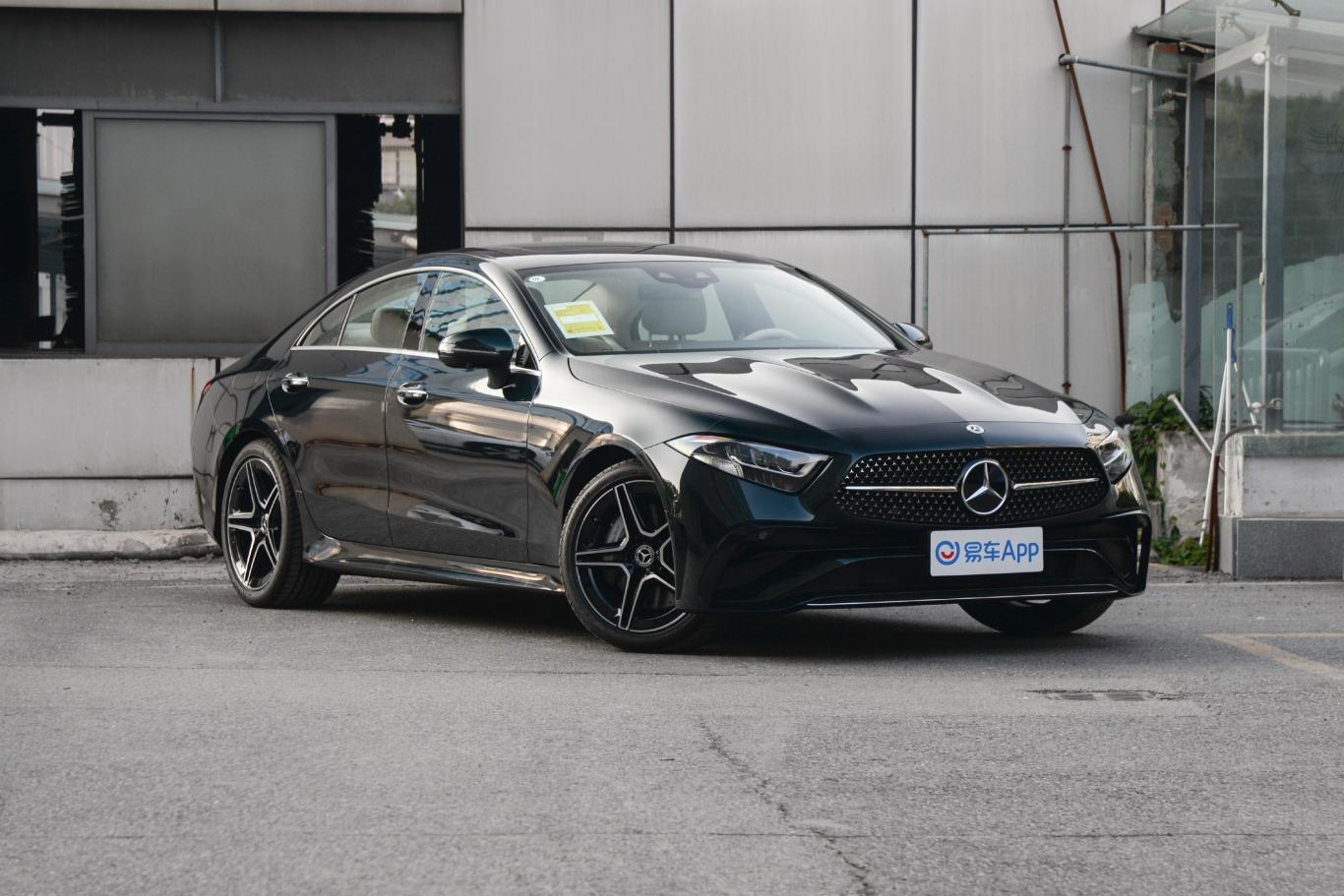 【奔驰CLSCLS 300 豪华型侧前45度车头向右水平图片-汽车图片大全】-易车