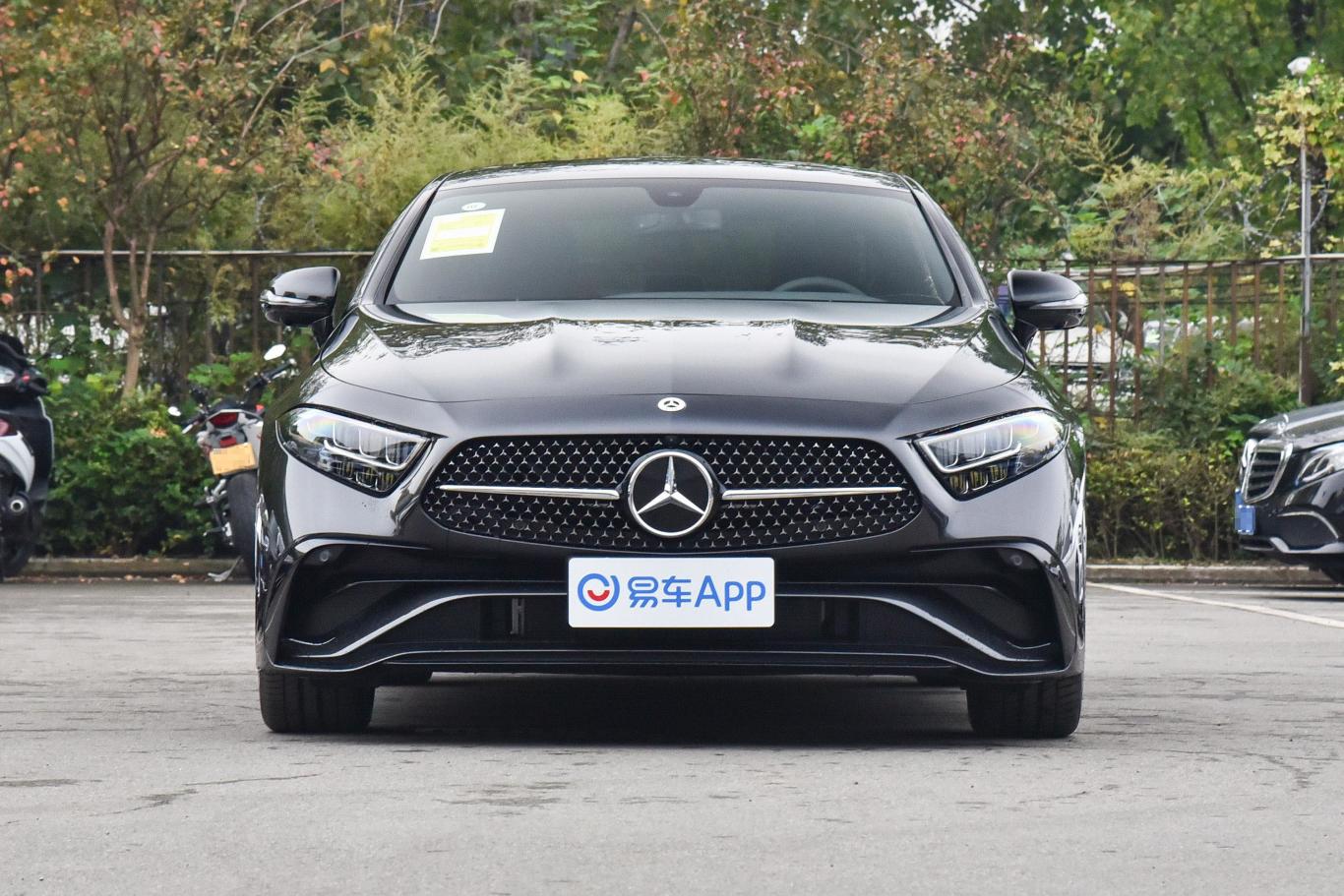 【奔驰CLSCLS 300 动感型正前水平图片-汽车图片大全】-易车