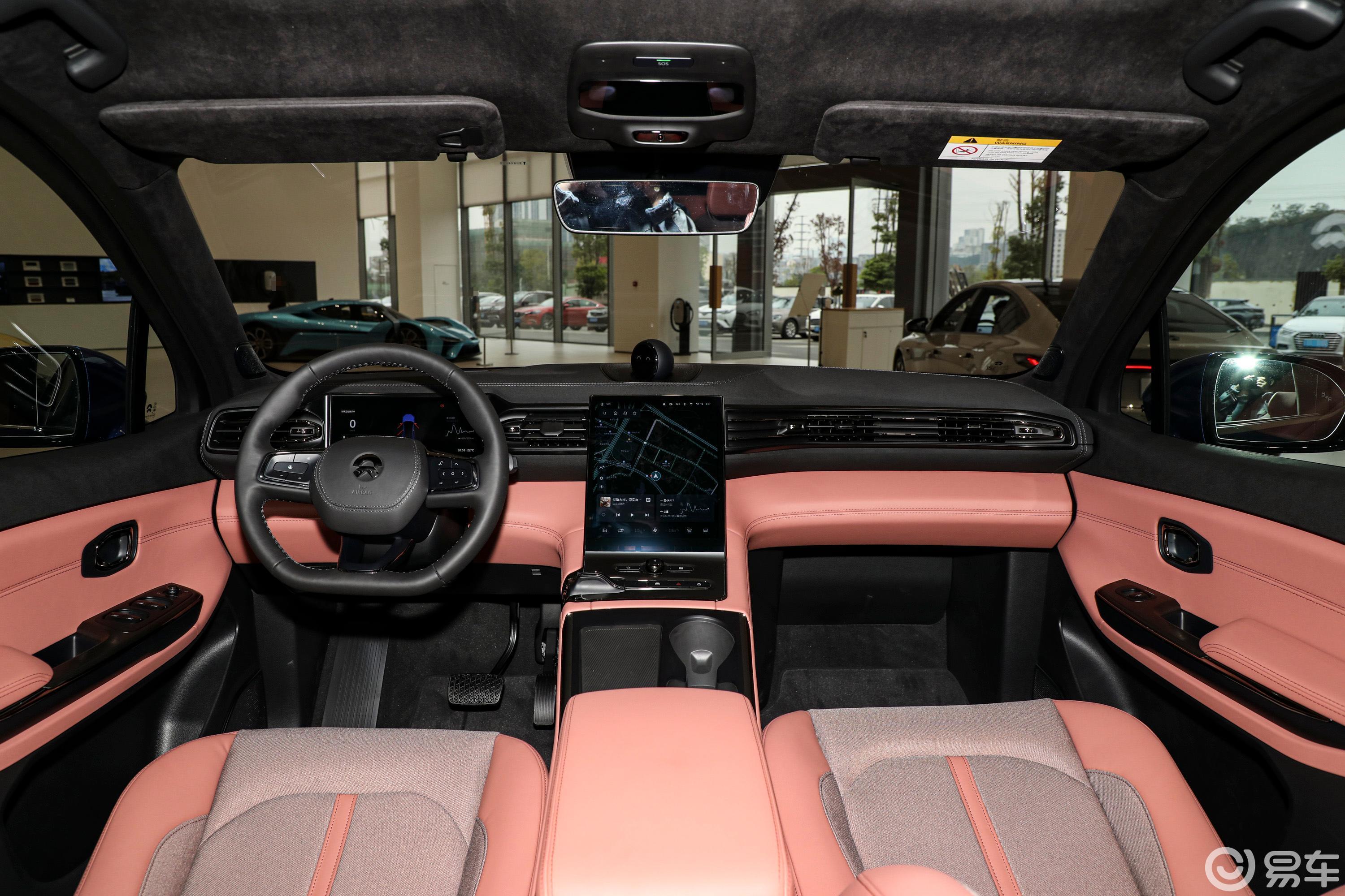 【蔚来EC6475km 签名版 75kWh内饰全景正拍图片-汽车图片大全】-易车