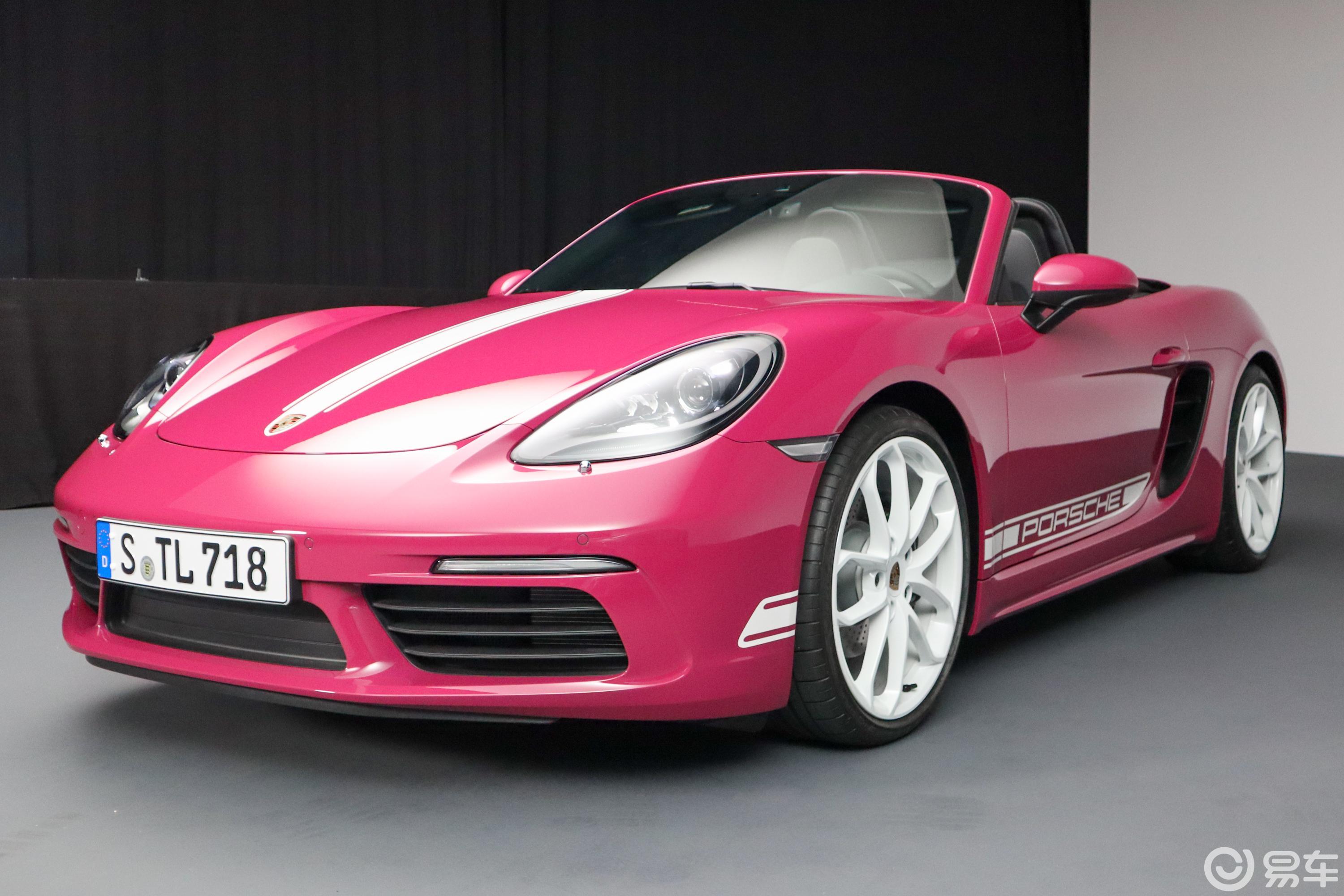 【保时捷718Boxster Style Edition 2.0T侧前45度车头向右水平图片-汽车图片大全】-易车