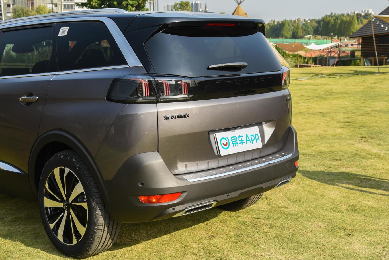 【标致5008400THP 旗舰荣耀版 7座车尾特写图片-汽车图片大全】-易车